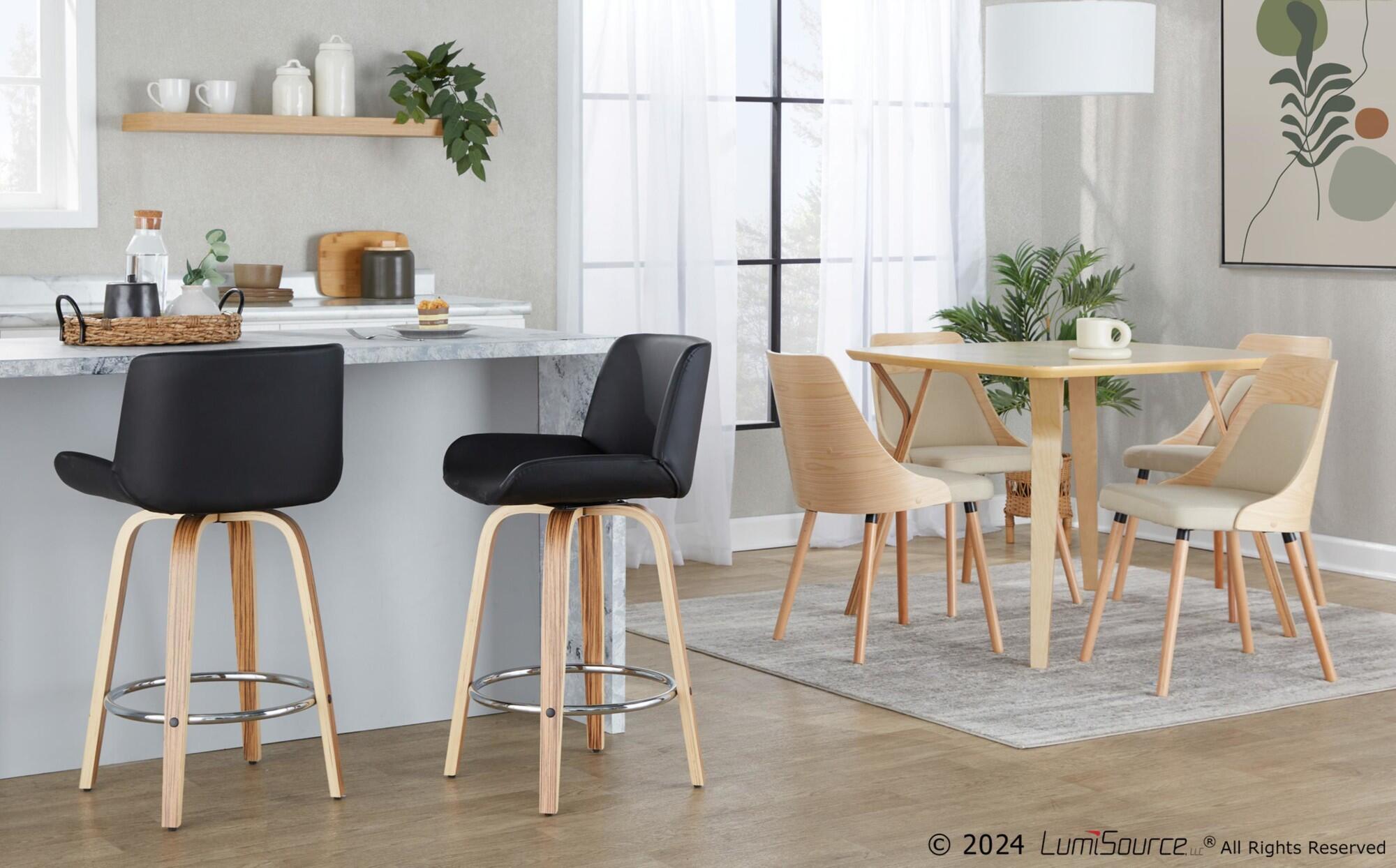 Click here for LumiSource Santi Counter Height Bar Stool (Set of... prices