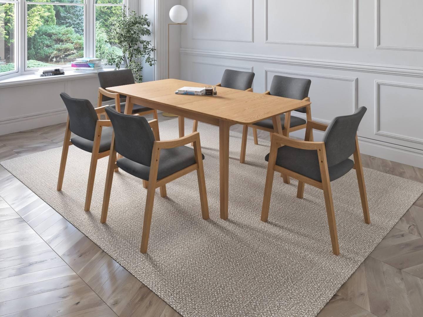 Click here for Midtown Concept Cindora Dining Table and 6 Chairs... prices