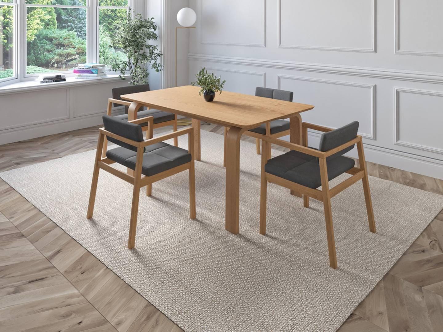 Click here for Midtown Concept Vaelmont Dining Table and 4 Chairs... prices
