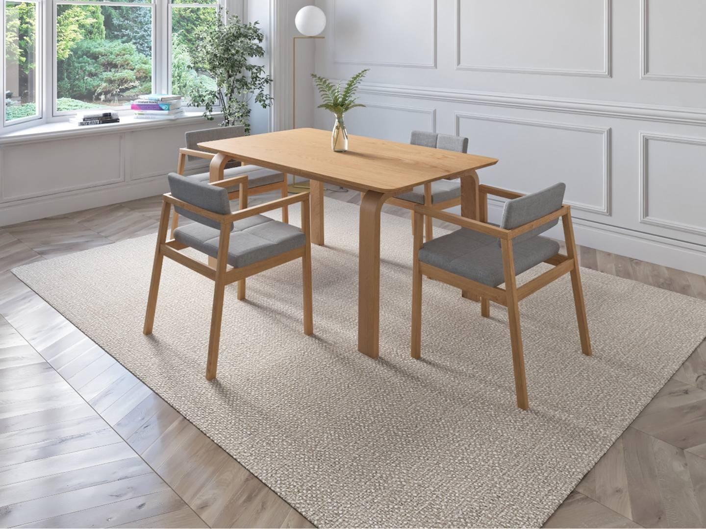 Click here for Midtown Concept Vaelmont Dining Table and 4 Chairs... prices