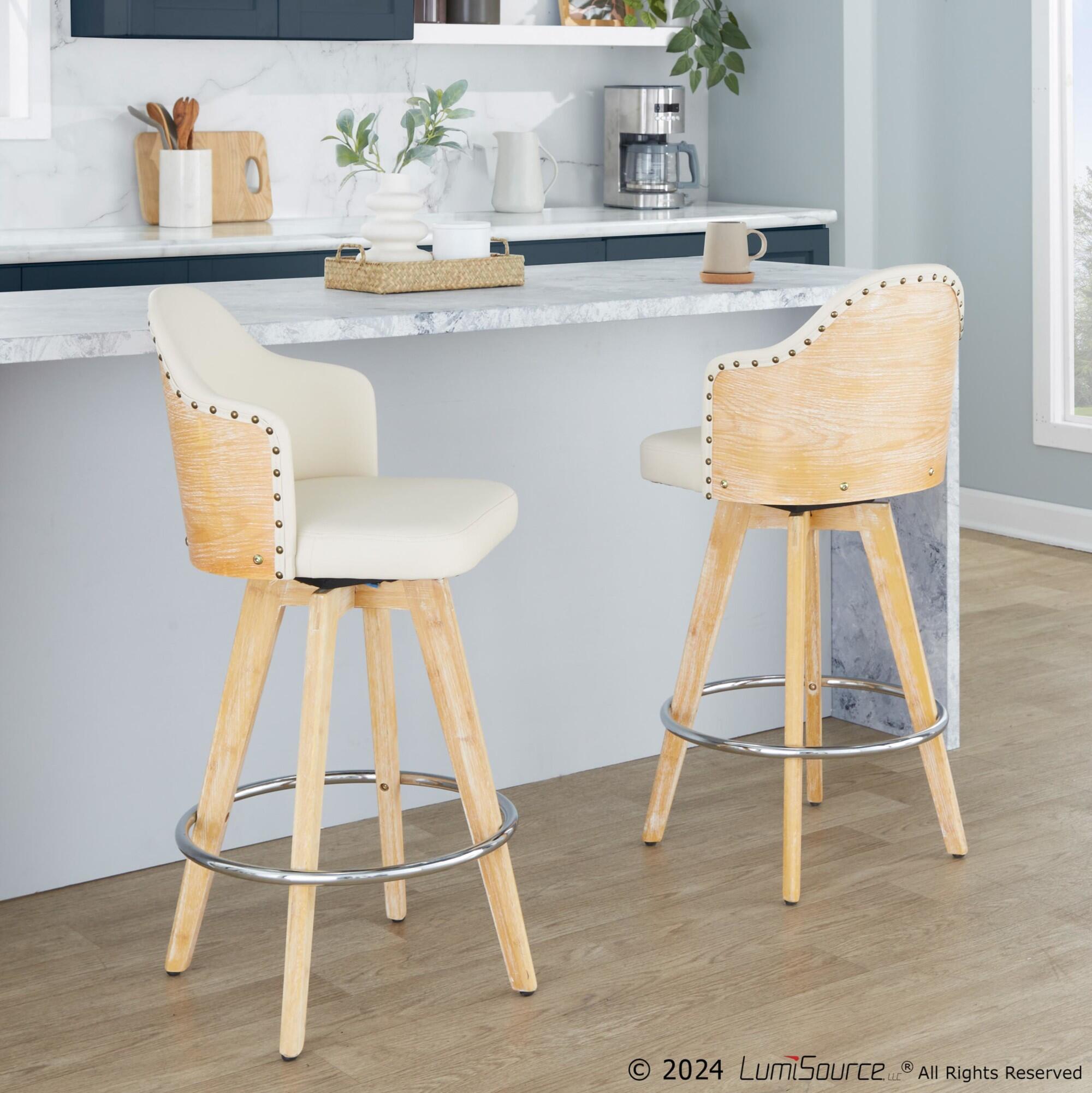 Click here for LumiSource Counter Height Bar Stool (Set of 2)  Na... prices