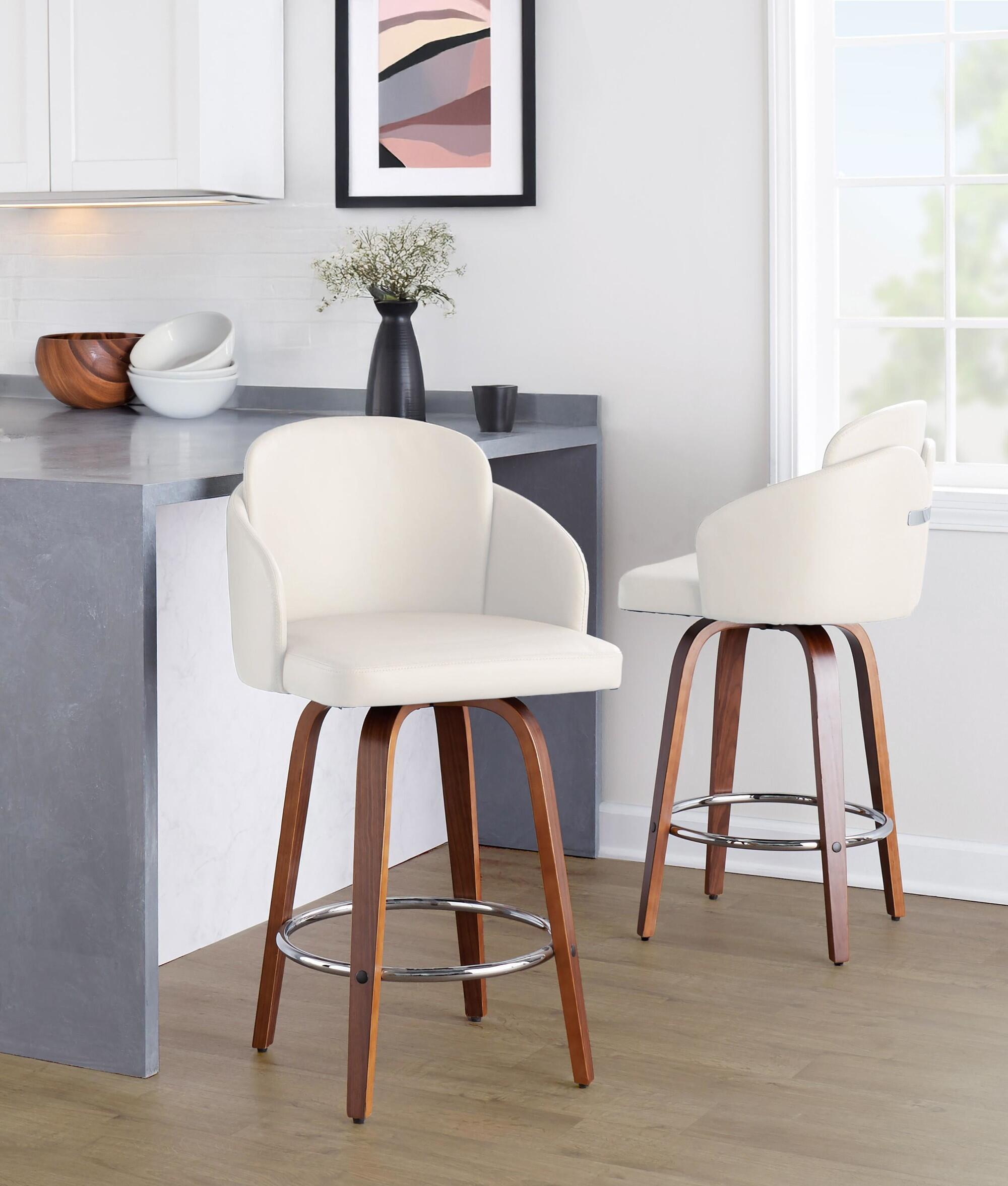 Click here for LumiSource Dahlia Counter Height Bar Stool (Set of... prices
