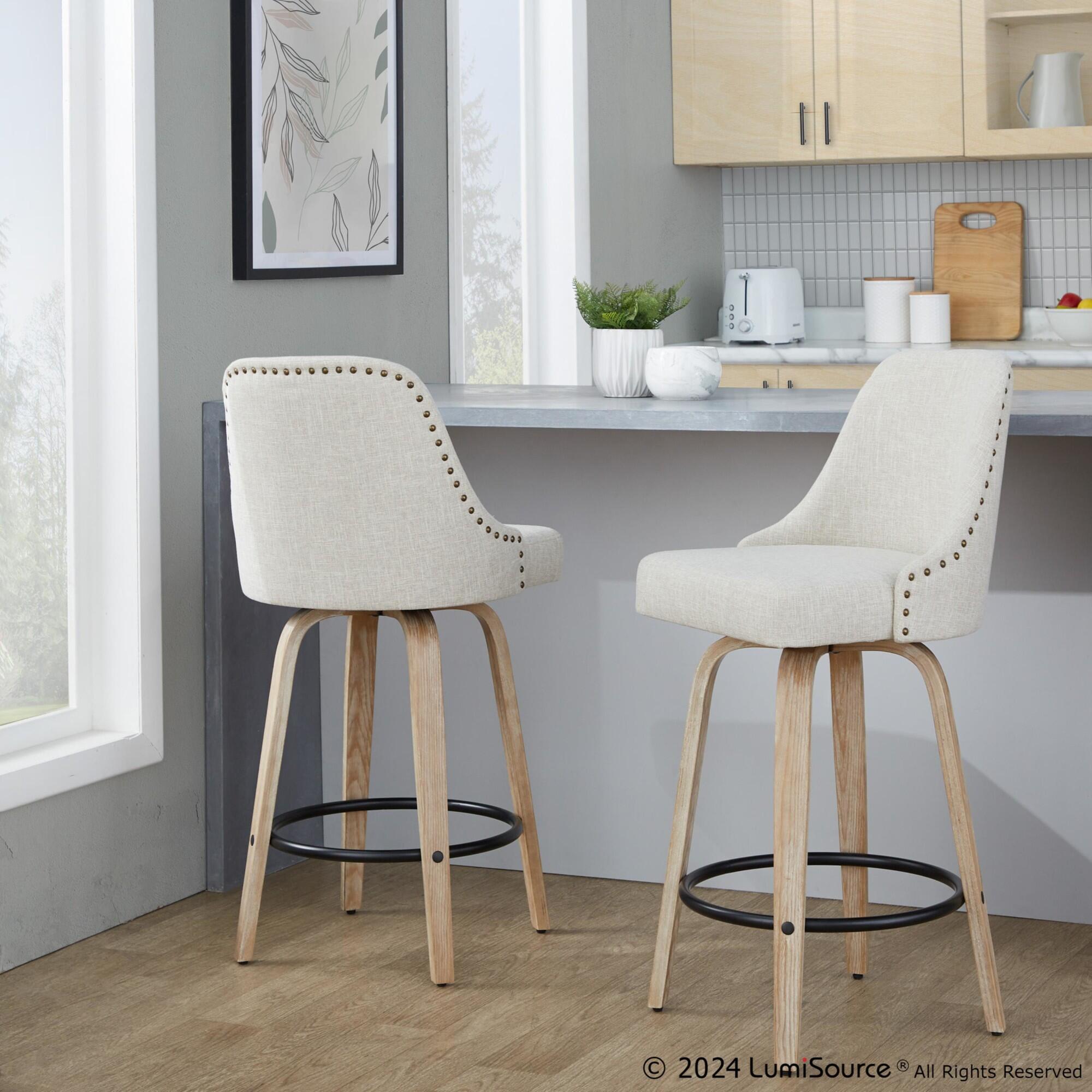 Click here for LumiSource Marcel Counter Height Bar Stool (Set of... prices