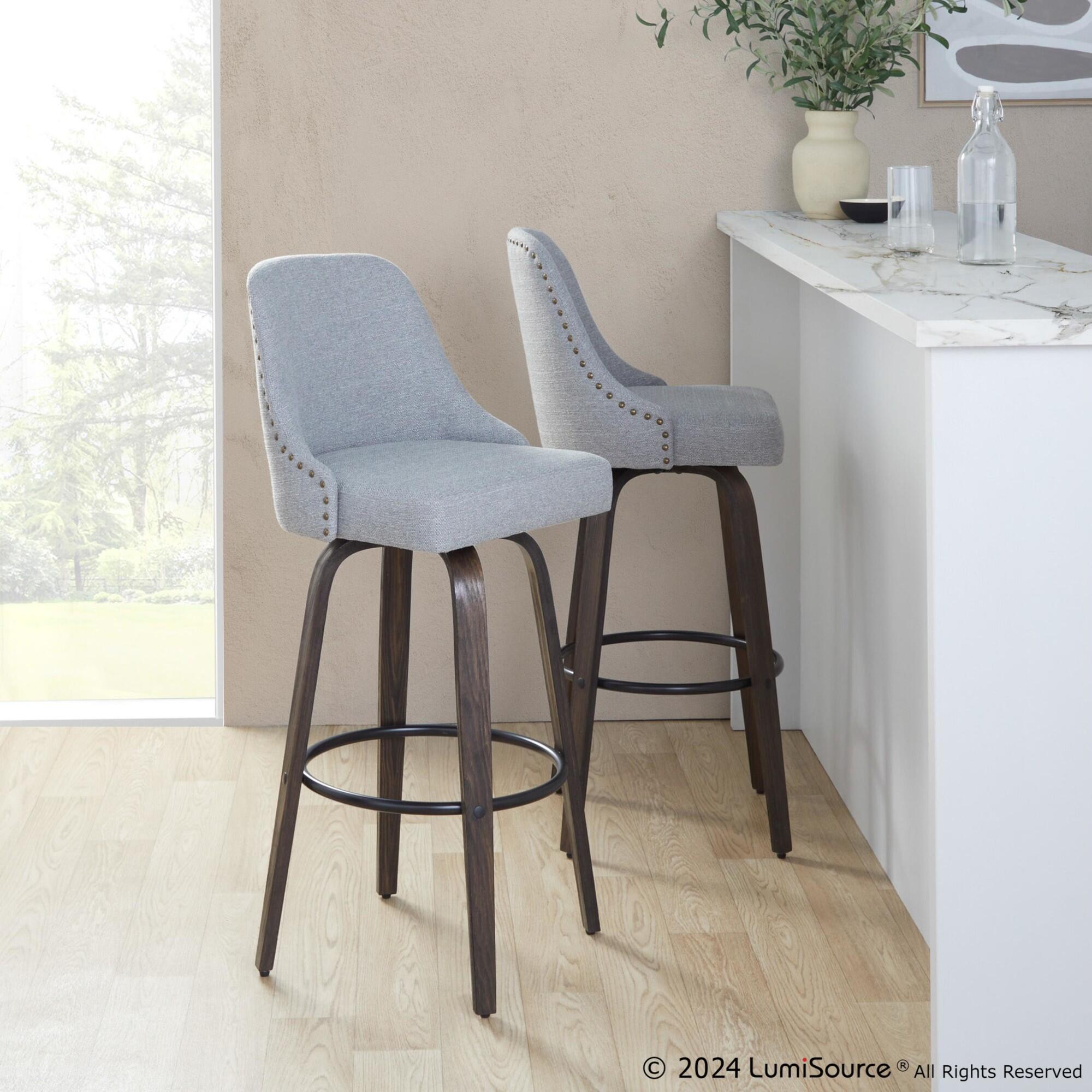 Click here for LumiSource Marcel Bar Height Bar Stool (Set of 2)... prices