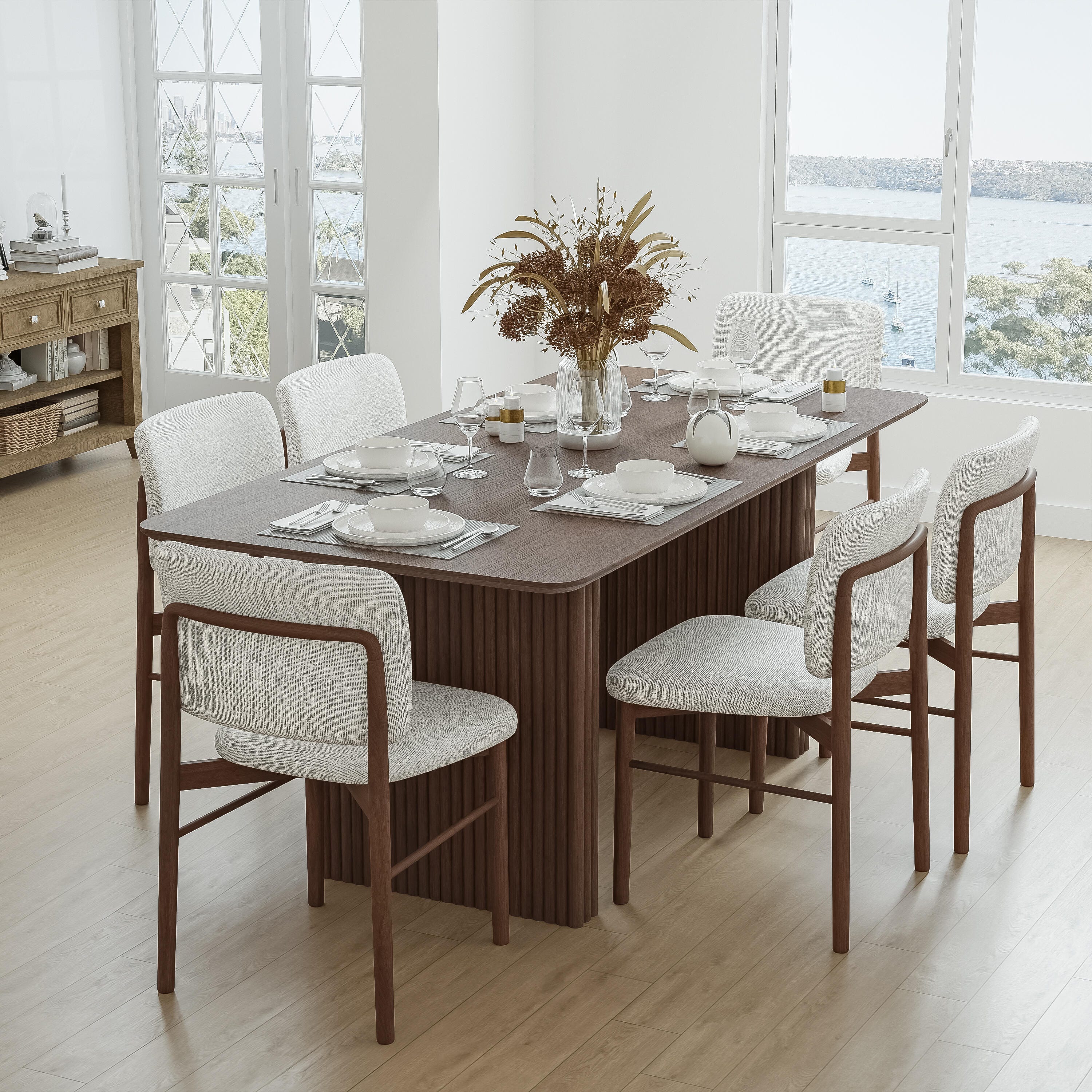 Click here for Miruo Mirror Inc Zenyra Rectangular Dining Table... prices