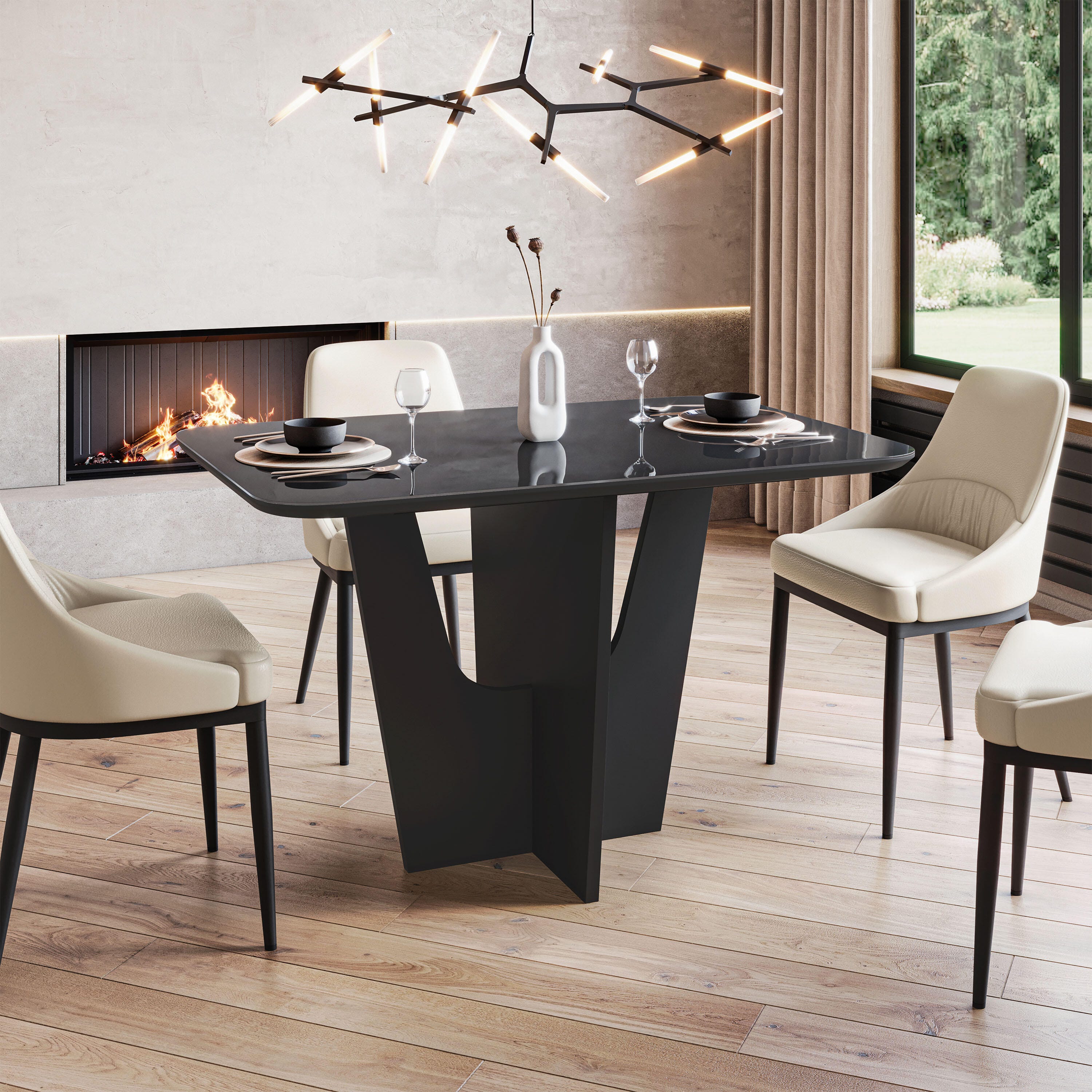 Click here for Techni Home Dining Table  Black prices