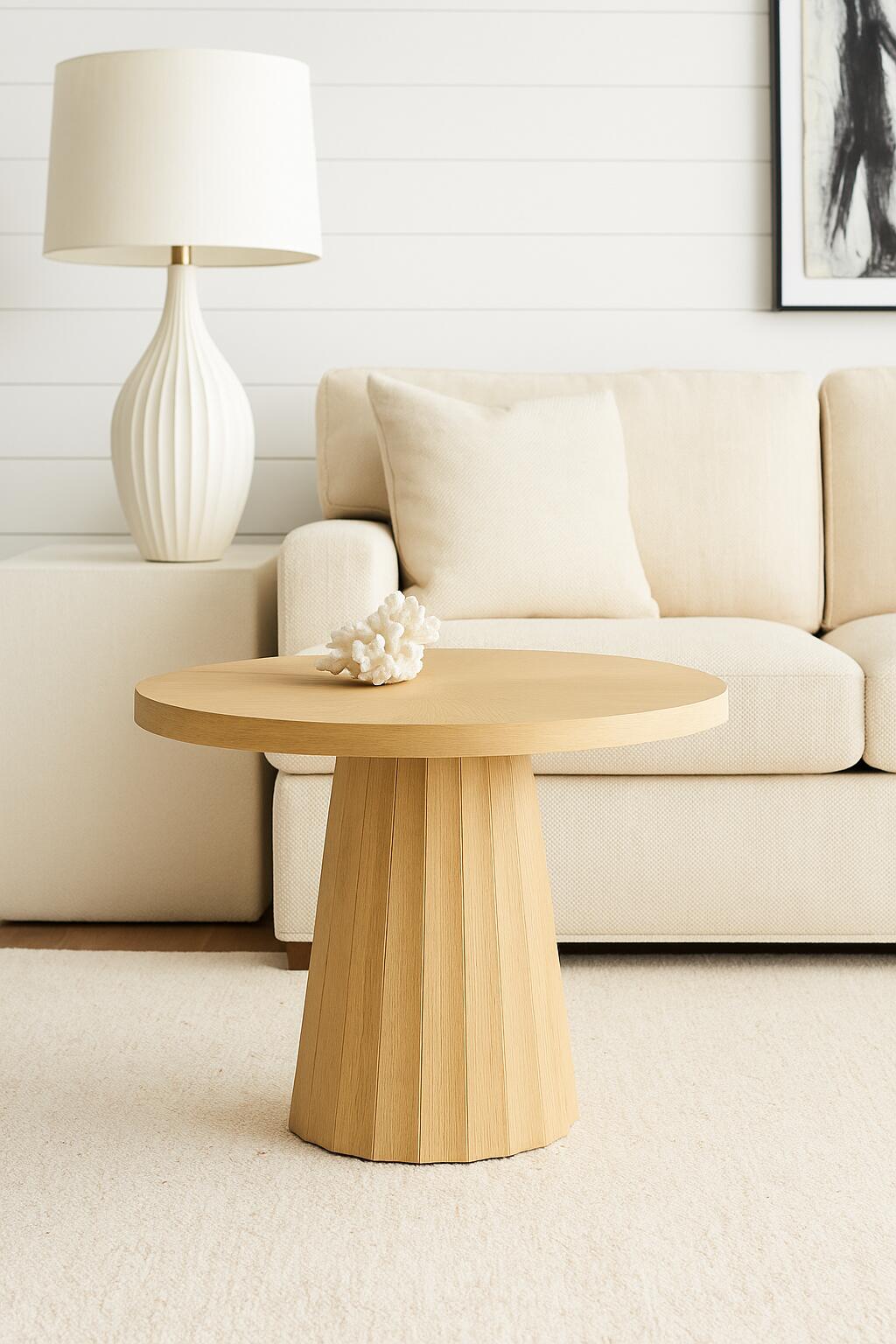 Click here for TOV Furniture Meri Round Dining Table  Light Brown prices