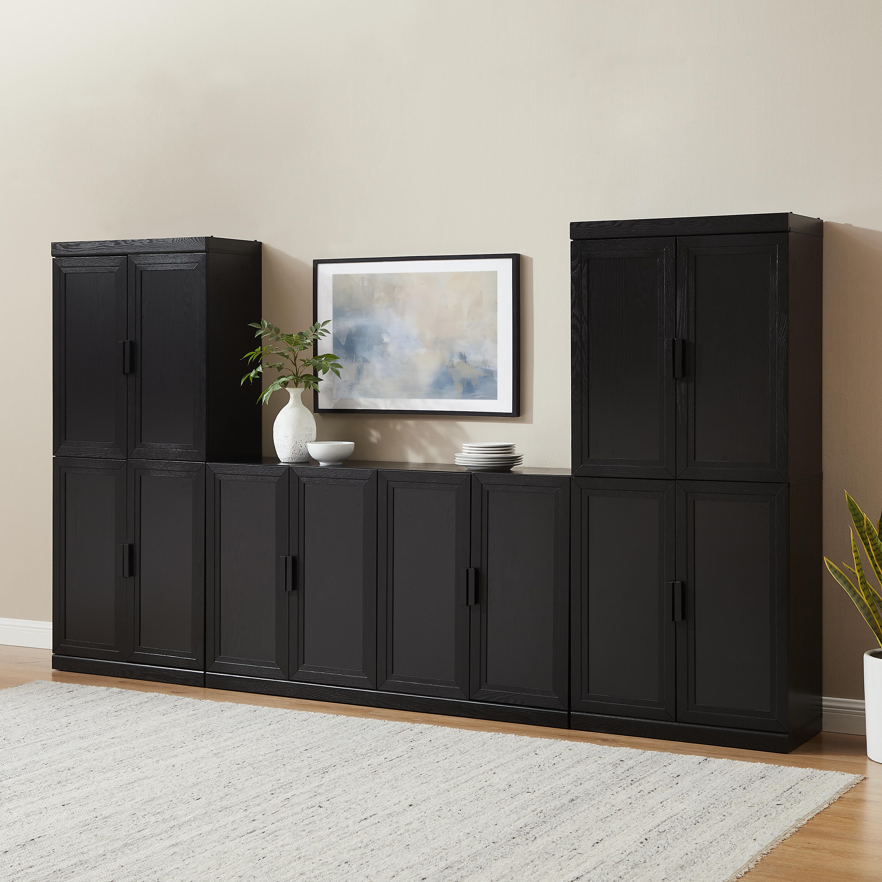 Click here for Crosley Furniture Essen Solid Sideboard and Pantry... prices