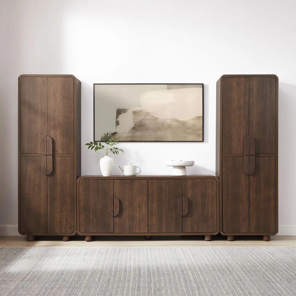 Click here for Crosley Furniture Millie Sideboard and Pantry Set... prices