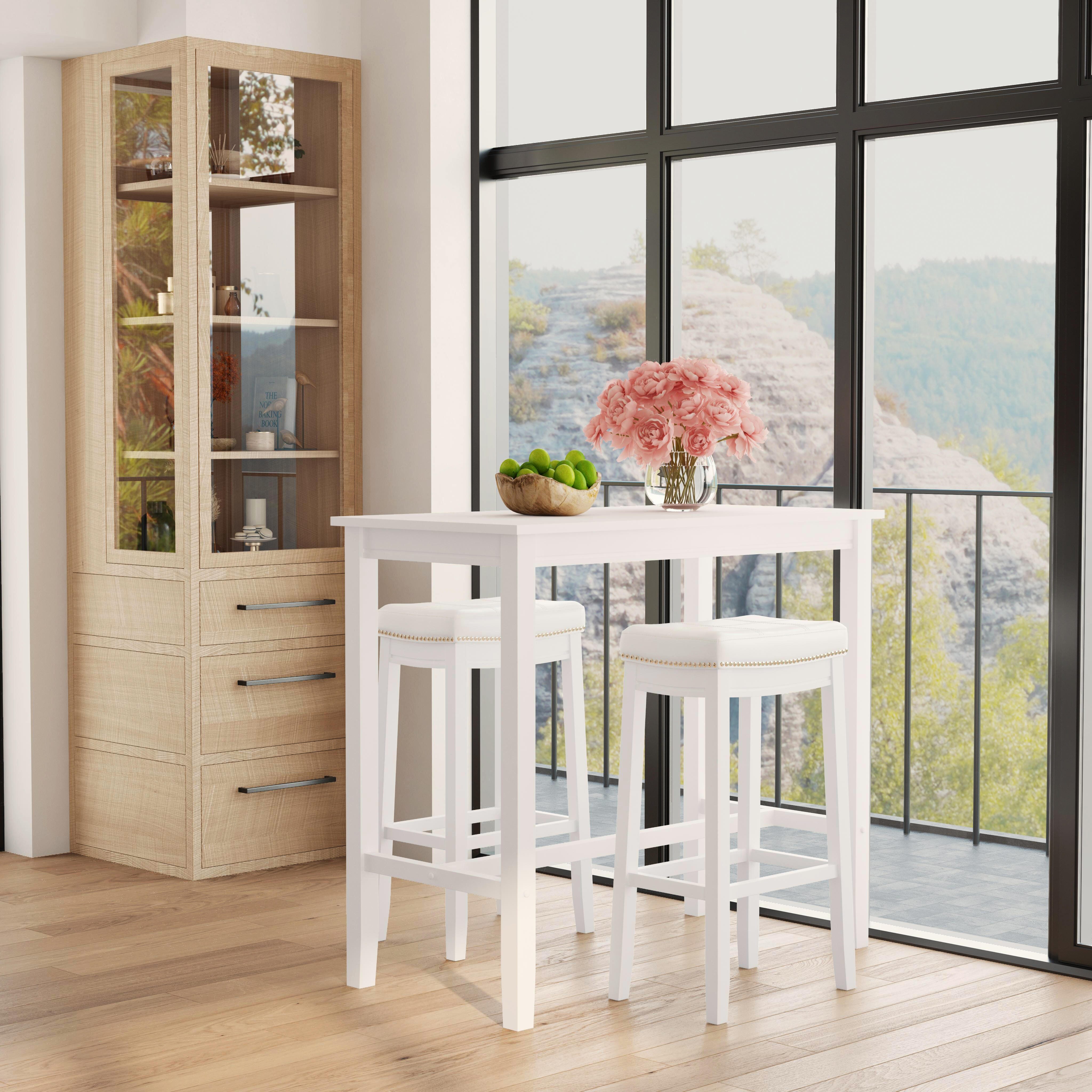 Click here for Linon Claridge Bar Height Dining Table and 2 Bar S... prices