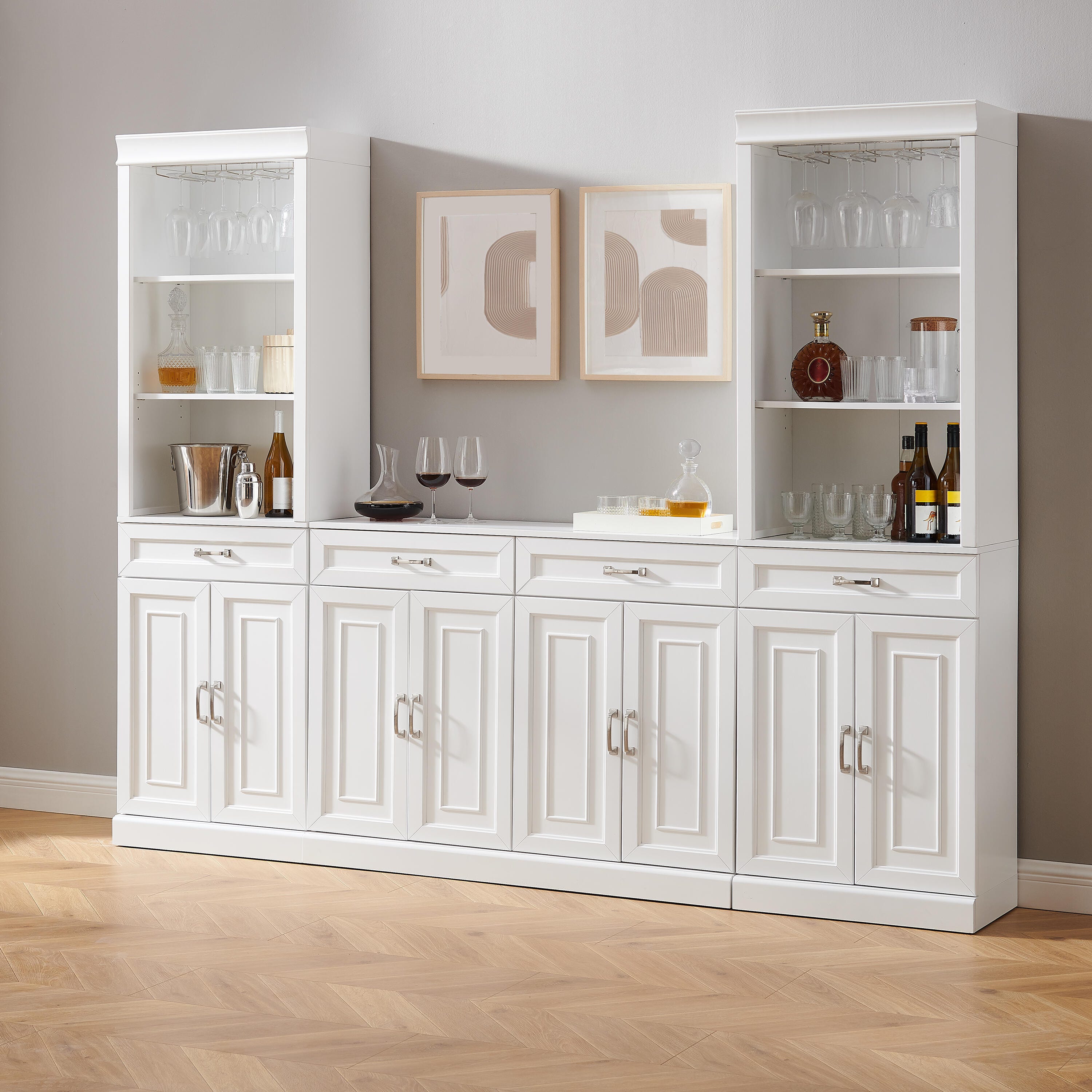 Click here for Crosley Furniture Stanton Sideboard and Bar Cabine... prices