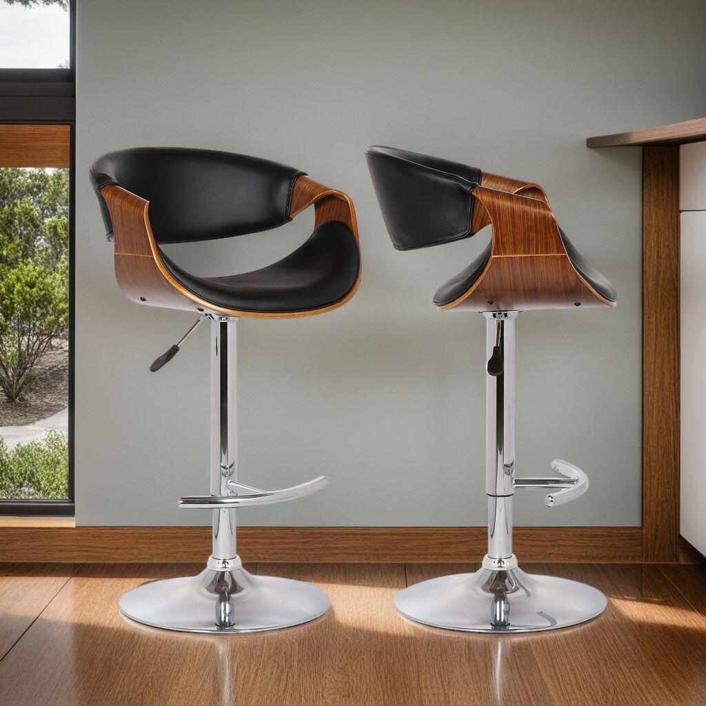 Click here for Armen Living Butterfly Adjustable Bar Stool (Set o... prices