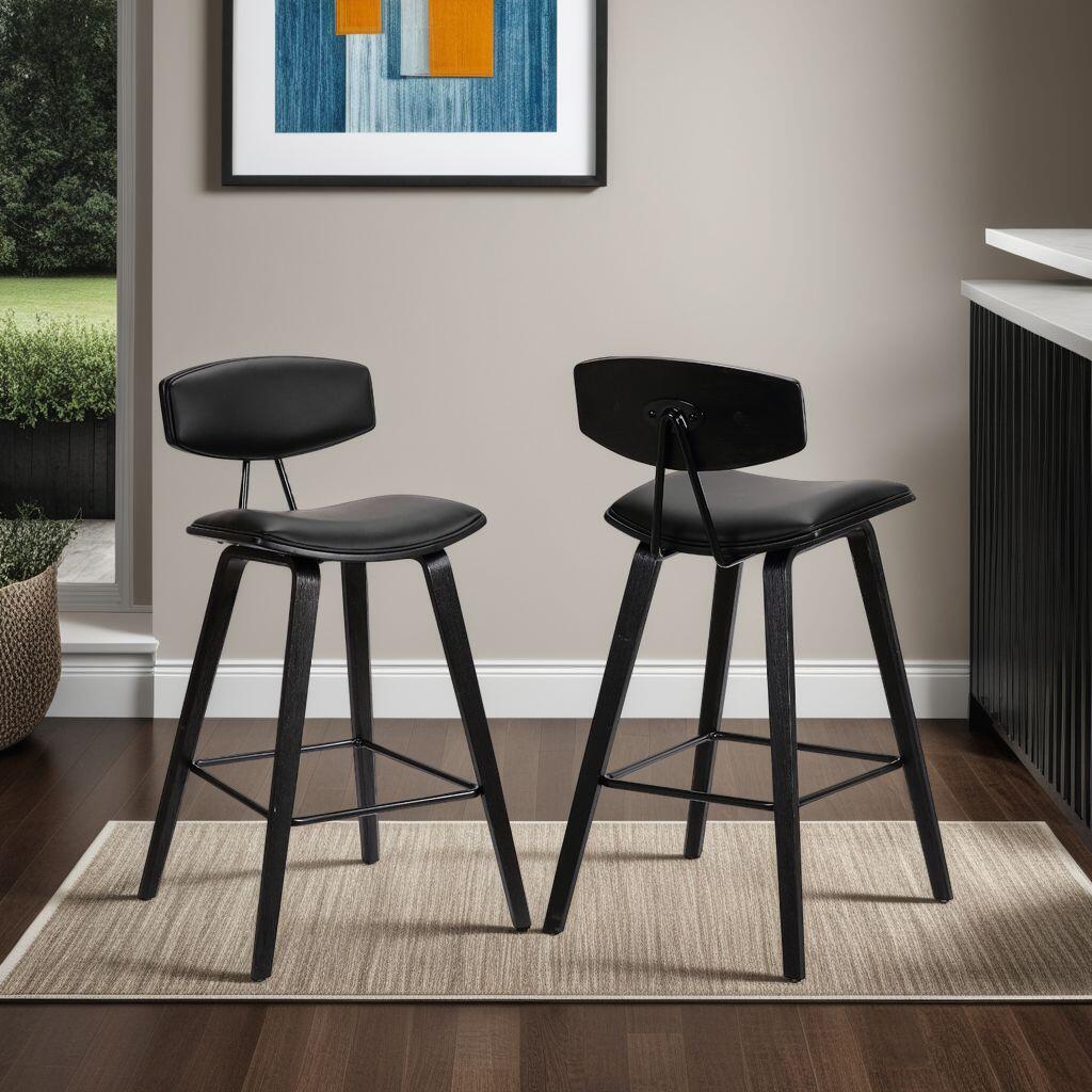 Click here for Armen Living Fox Bar Height Bar Stool (Set of 2)... prices