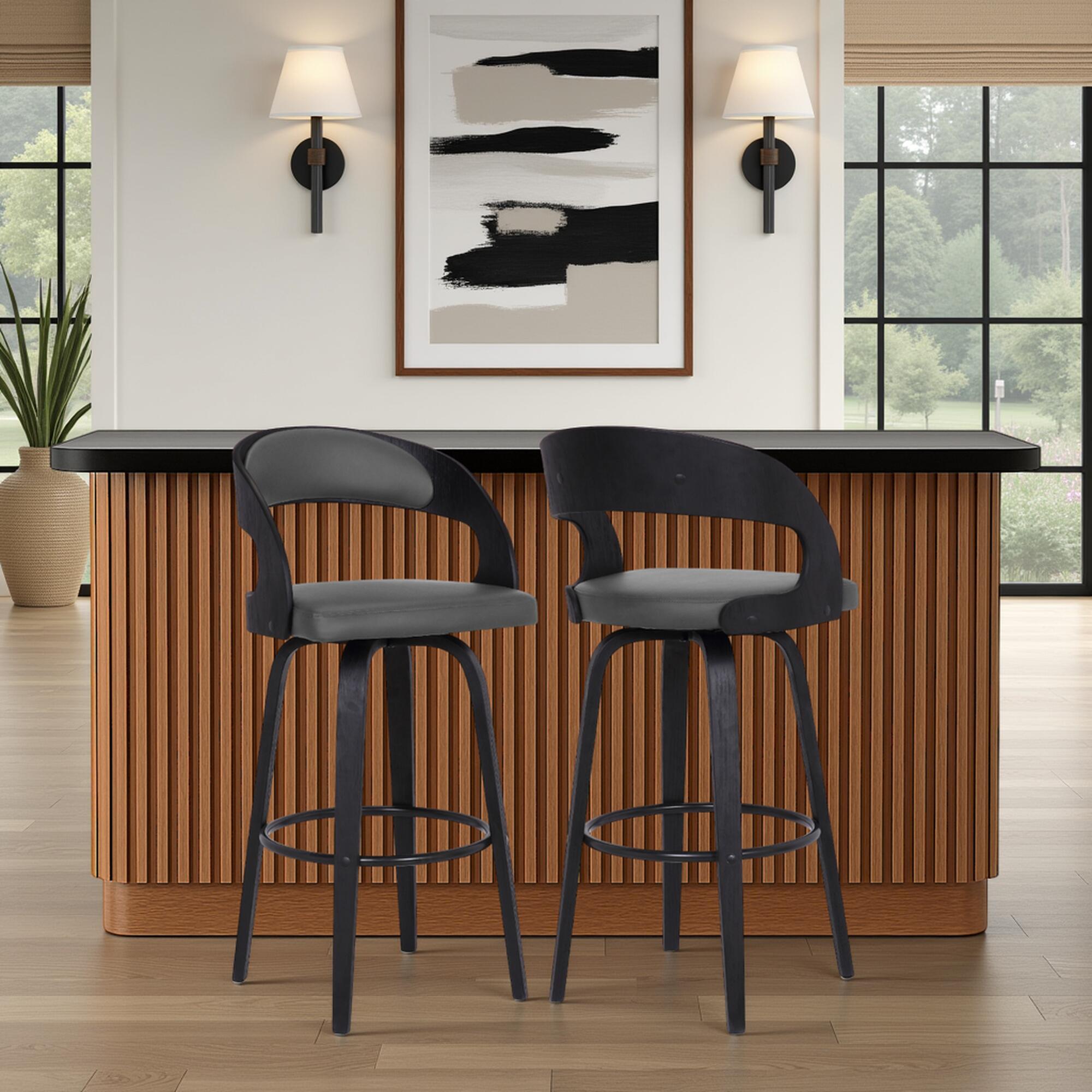 Click here for Armen Living Shelly Bar Height Bar Stool (Set of 2... prices