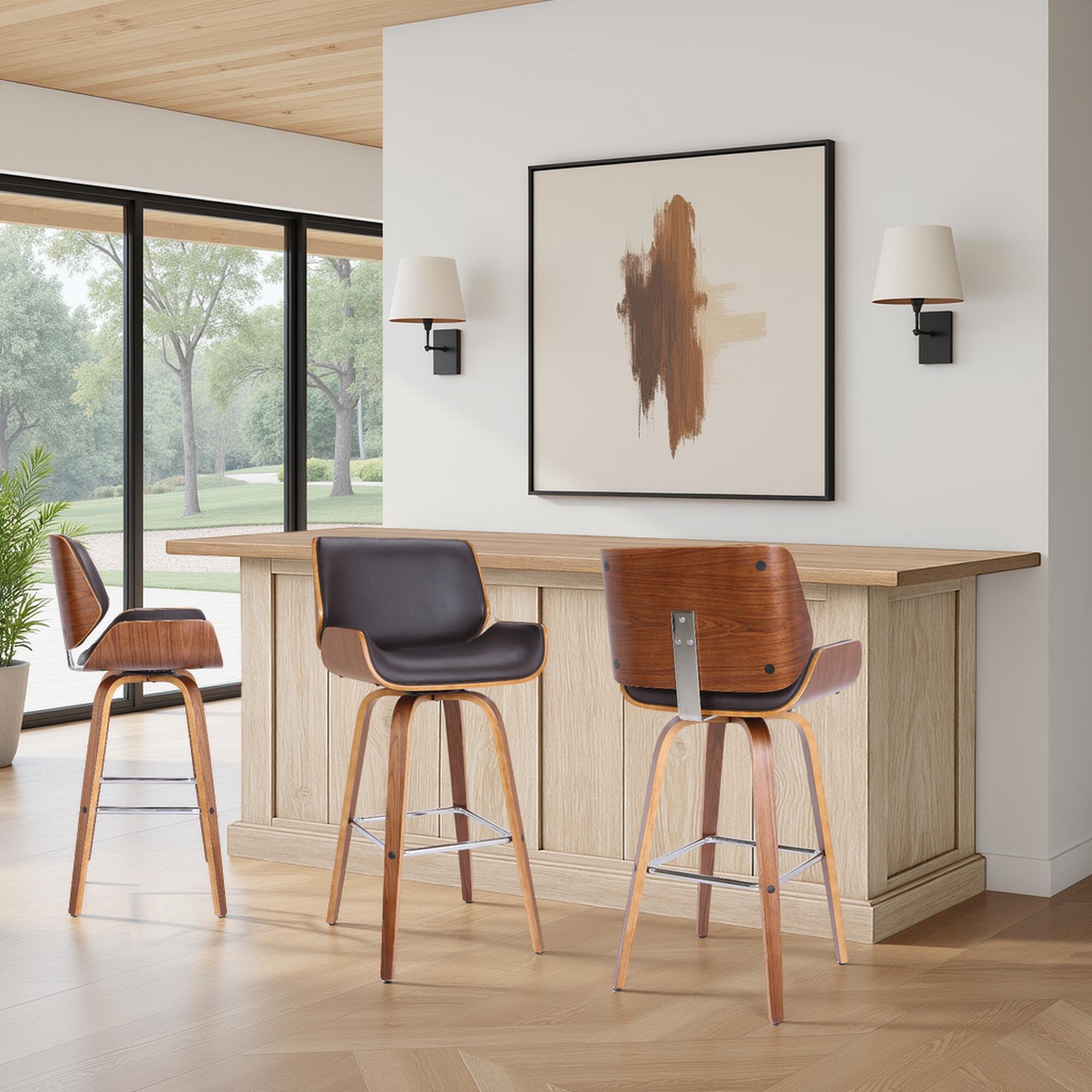 Click here for Armen Living Tyler Bar Height Bar Stool (Set of 3)... prices