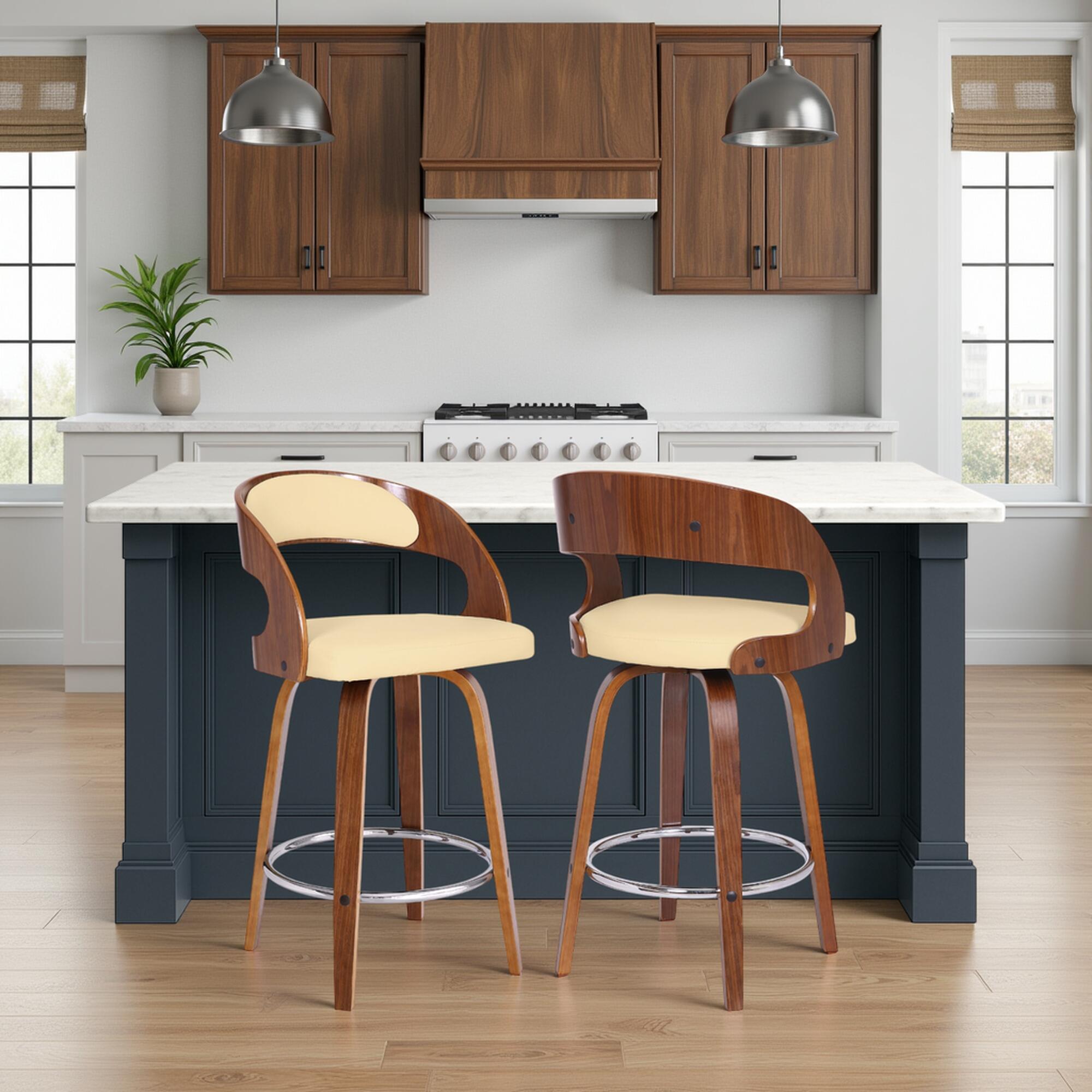 Click here for Armen Living Shelly Counter Height Bar Stool (Set... prices