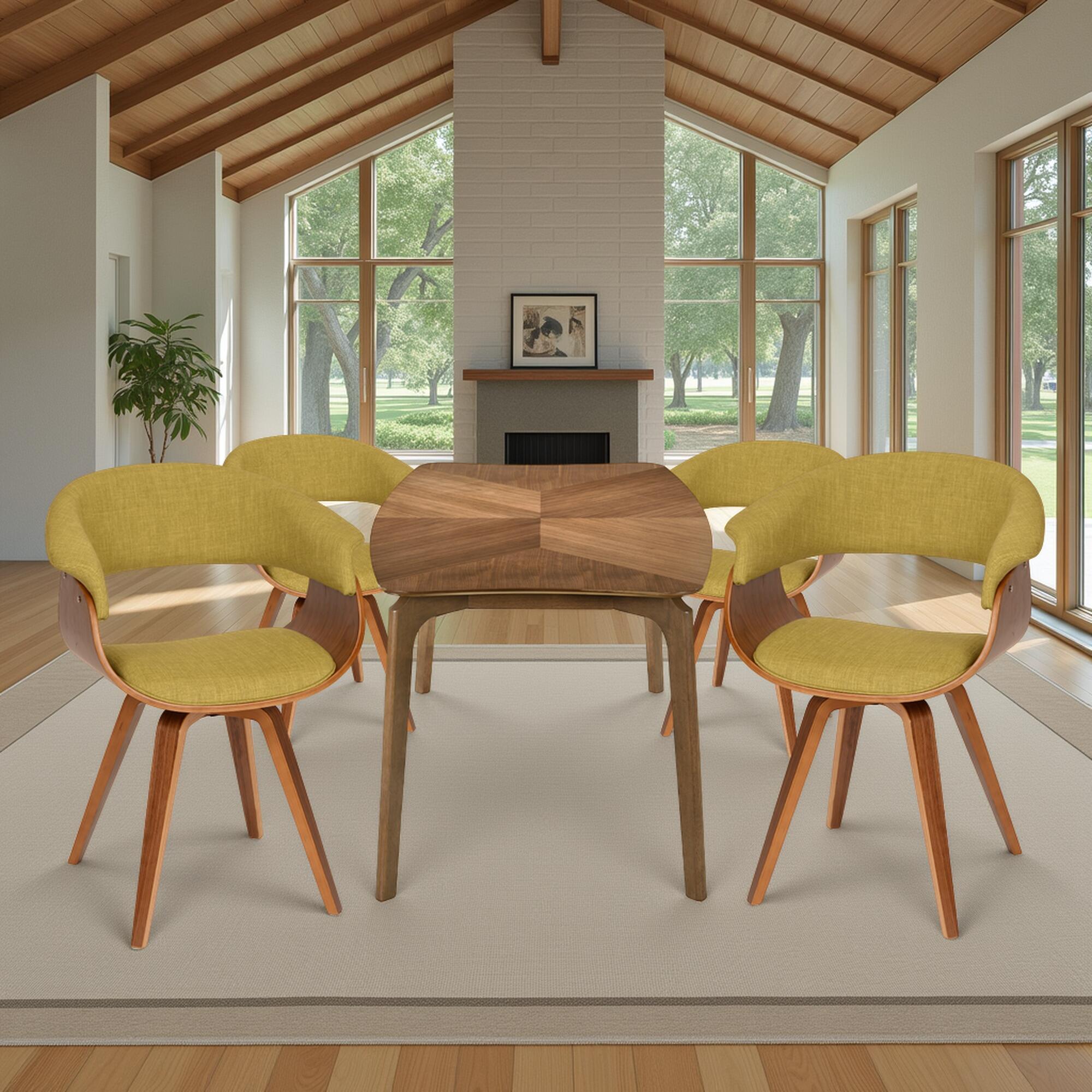 Click here for Armen Living Summer Dining Chair (Set of 4)  Green... prices