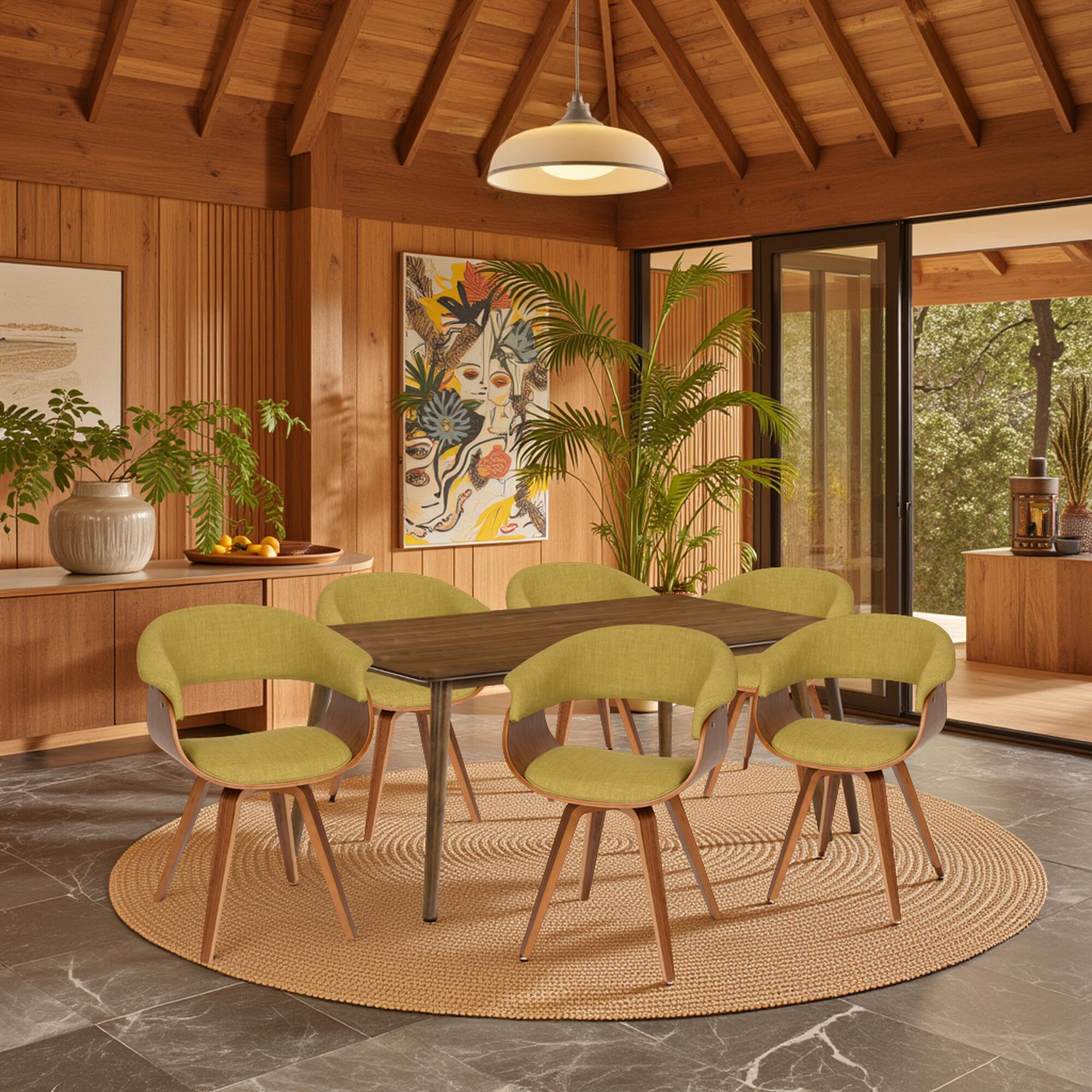 Click here for Armen Living Summer Dining Chair (Set of 6)  Green... prices