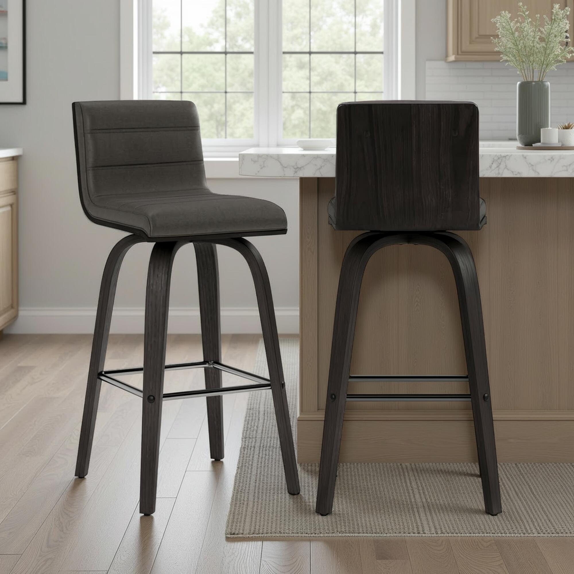 Click here for Armen Living Vienna Swivel Counter Stool (Set of 2... prices
