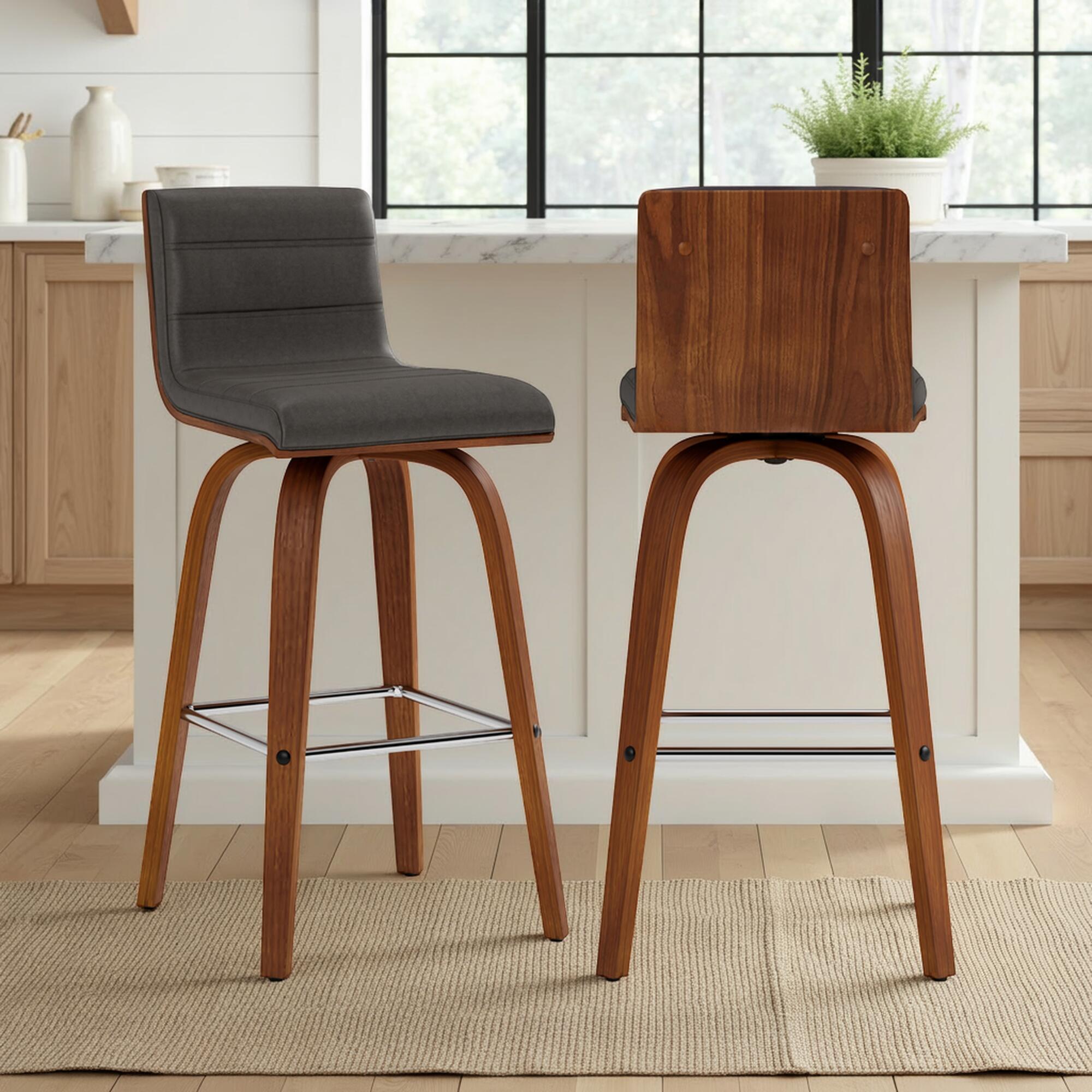 Click here for Armen Living Vienna Swivel Counter Stool (Set of 2... prices