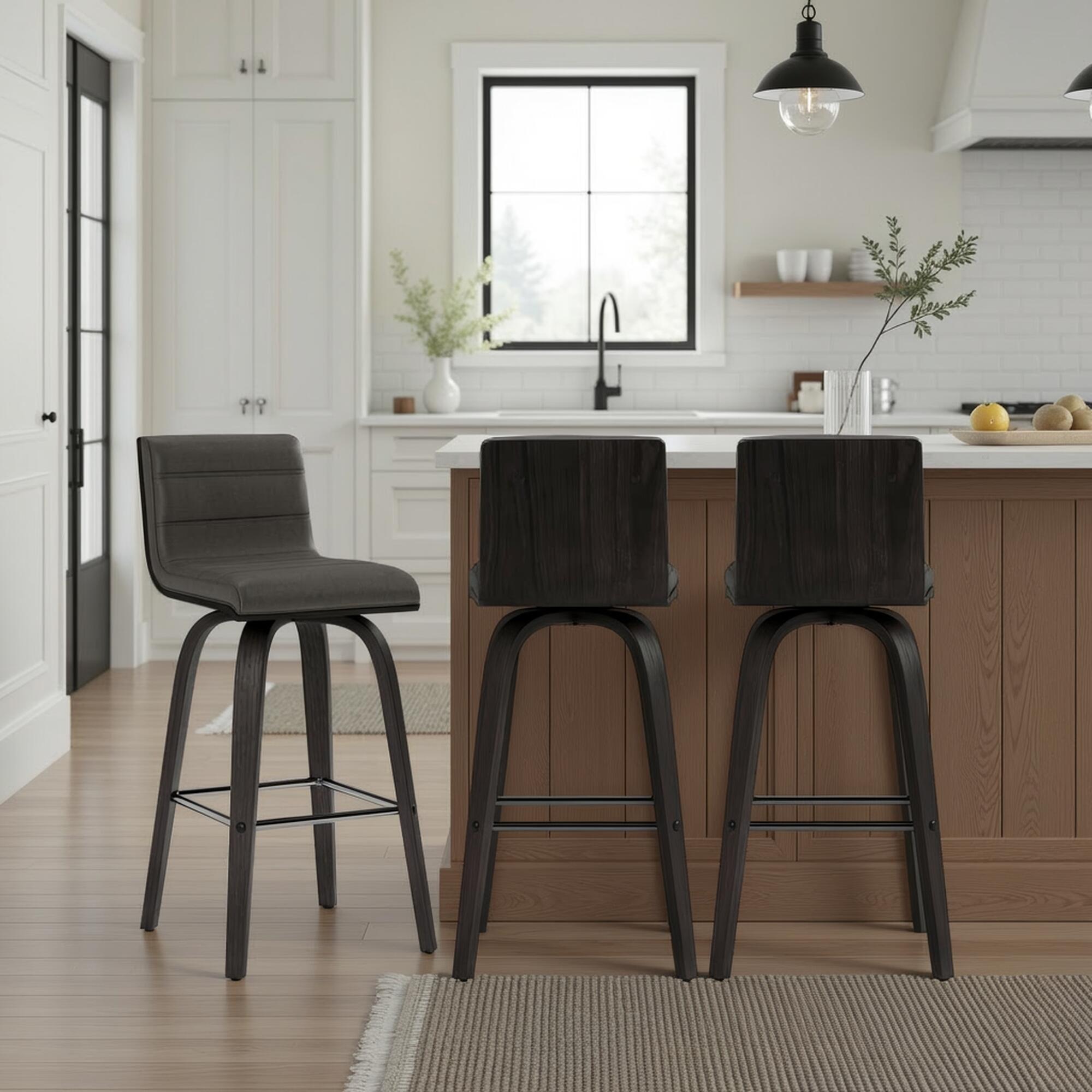 Click here for Armen Living Vienna Swivel Counter Stool (Set of 3... prices