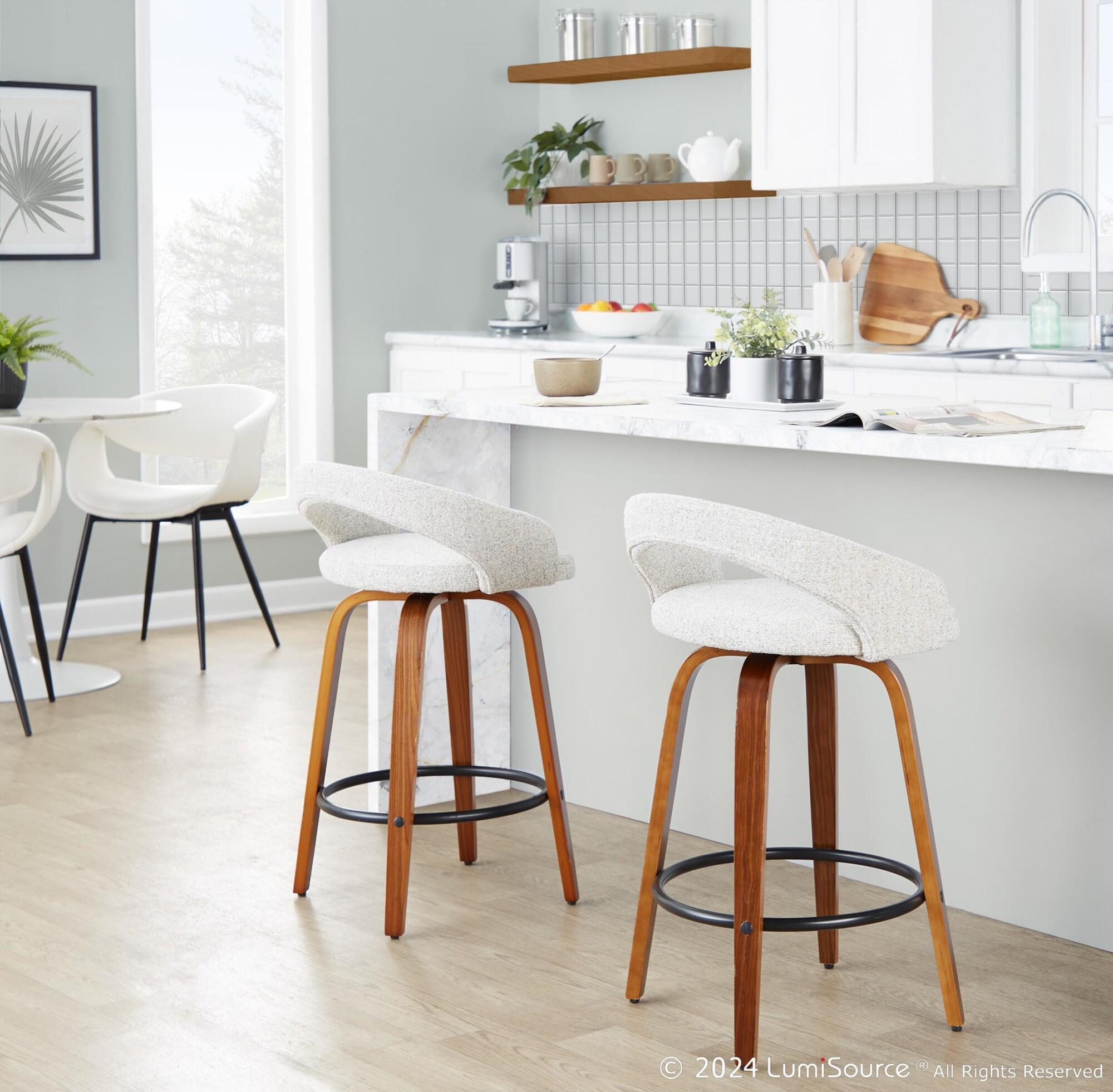 Click here for LumiSource Grotto Counter Height Bar Stool (Set of... prices