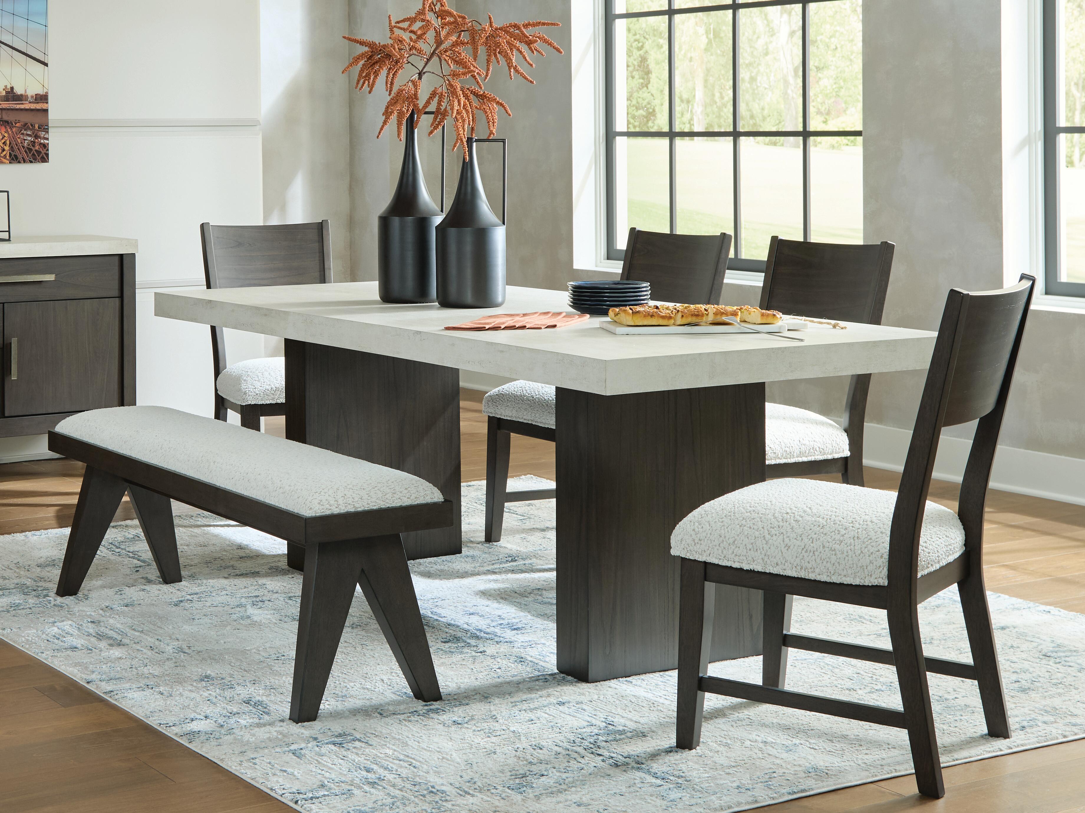 Click here for Westonfort Dining Table and 4 Chairs and Bench  Es... prices