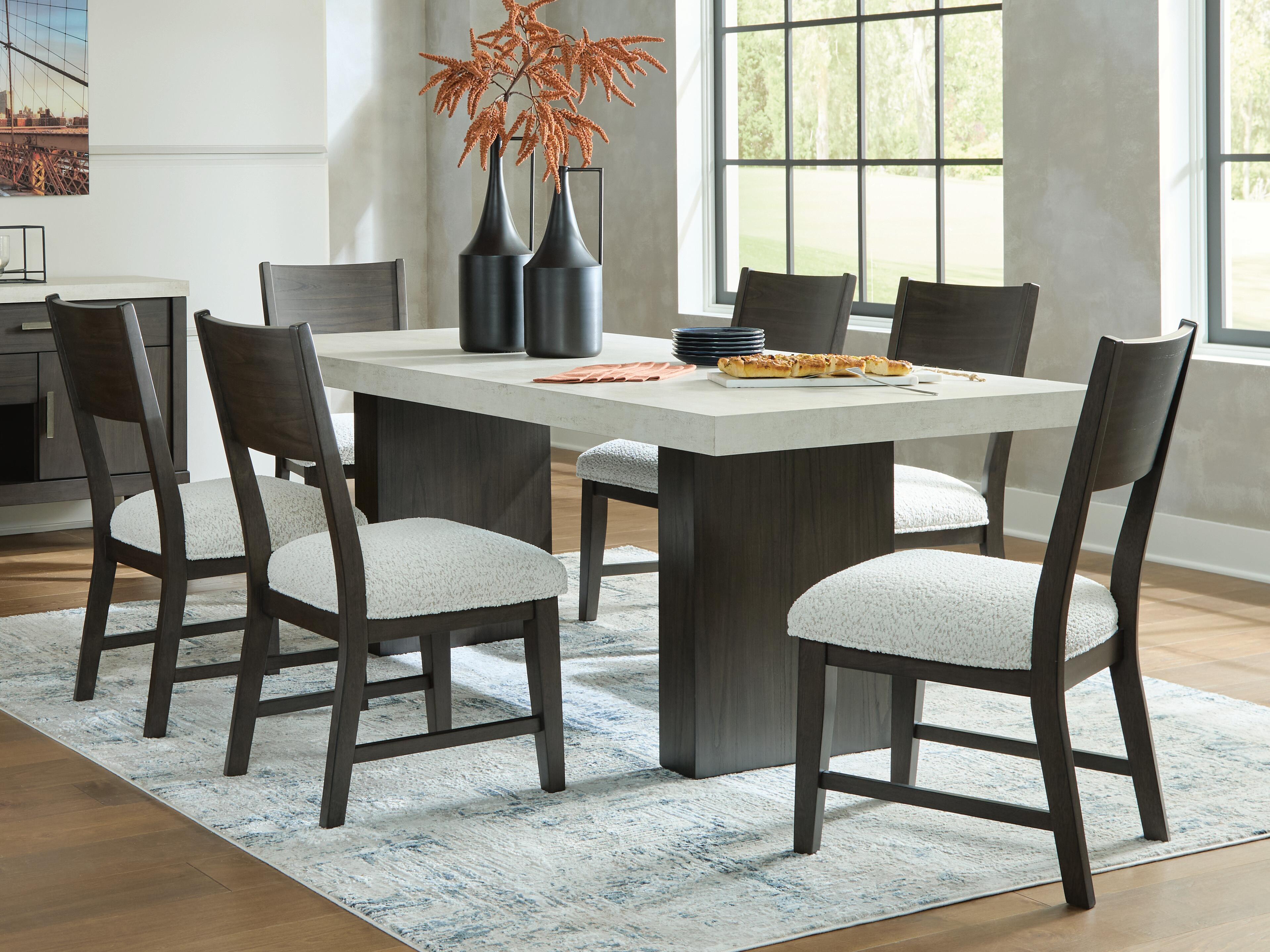 Click here for Westonfort Dining Table and 6 Chairs  Espresso prices