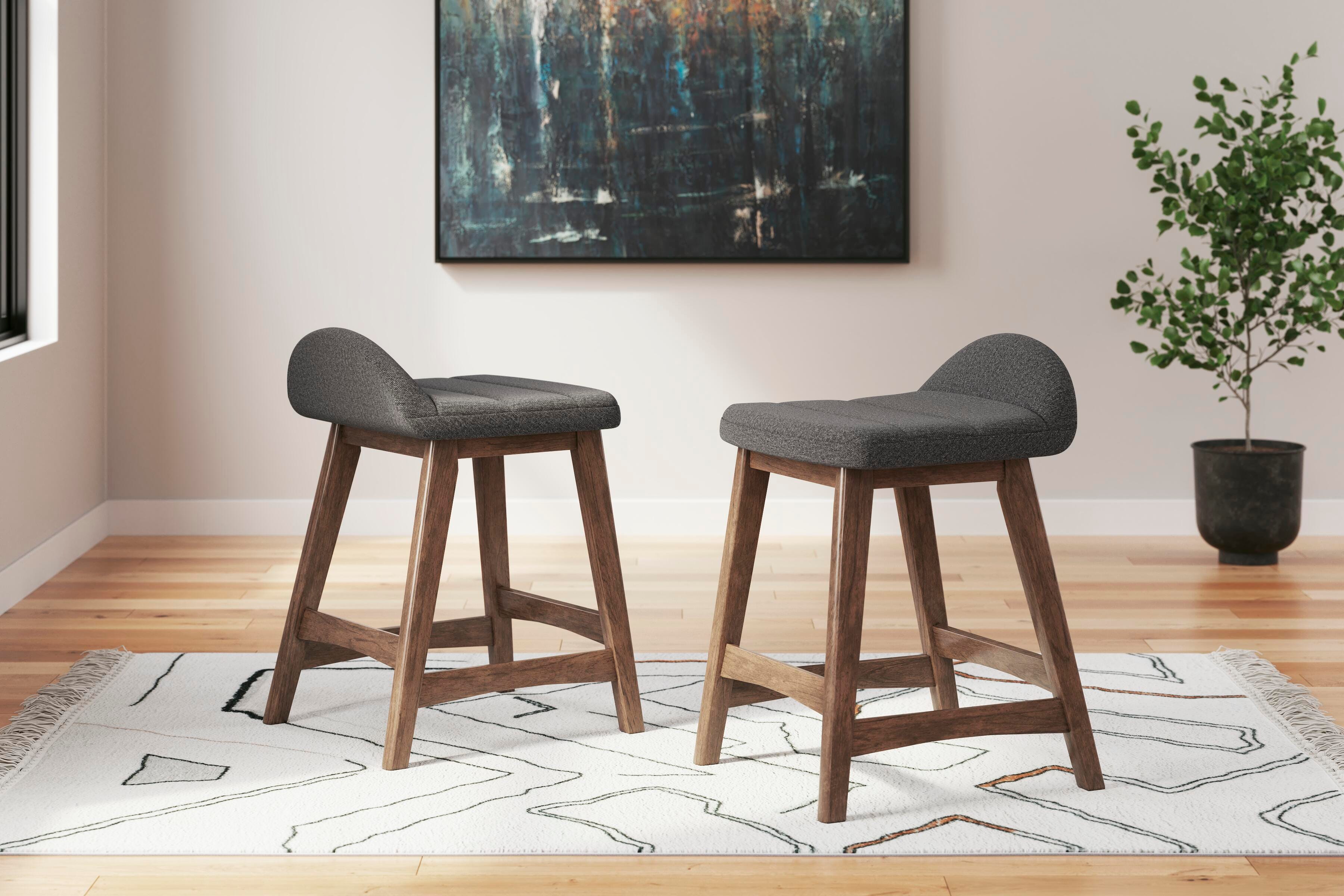 Click here for Lyncott Counter Height Upholstered Bar Stool  Char... prices