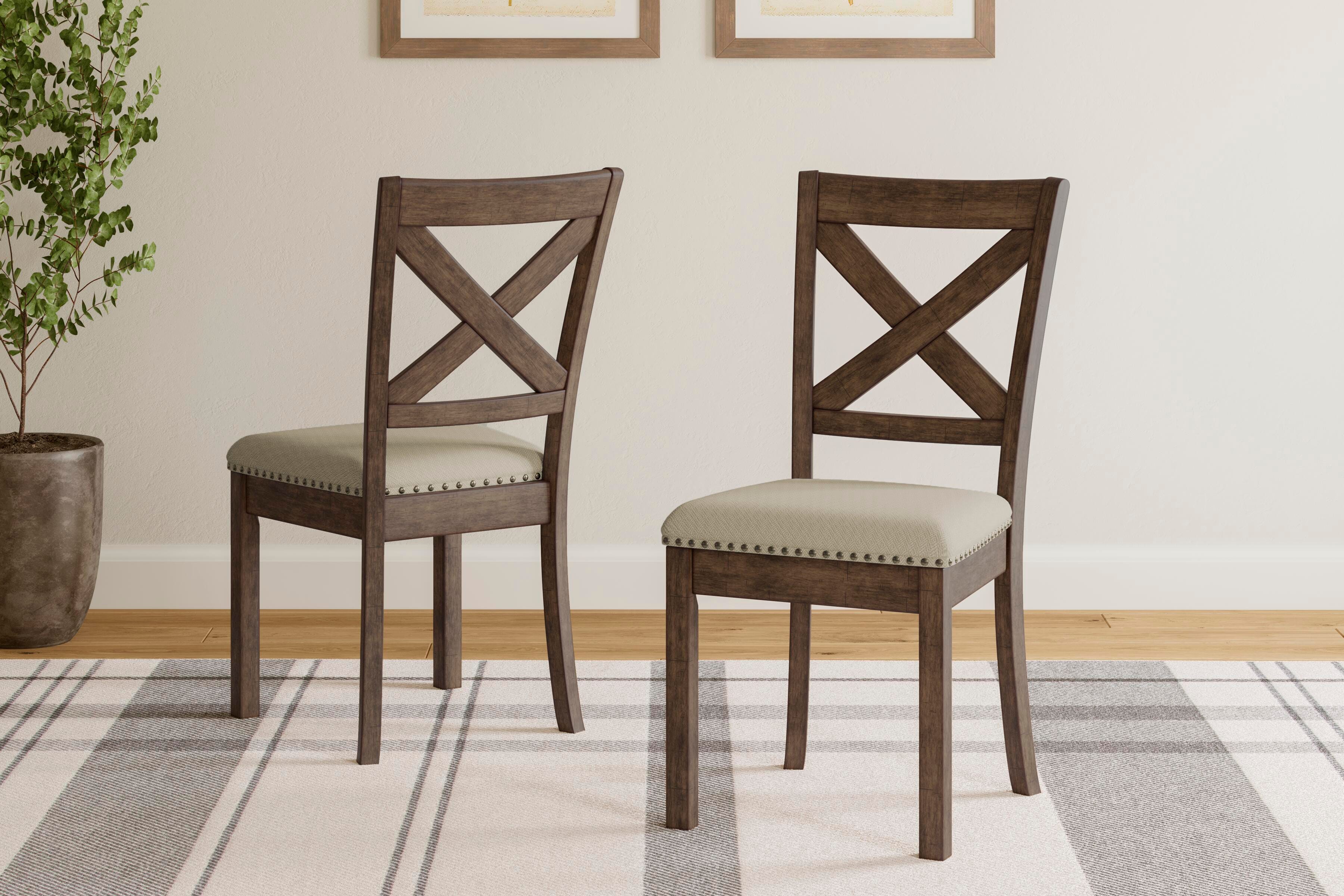 Click here for Moriville X Back Dining Chair  Beige prices