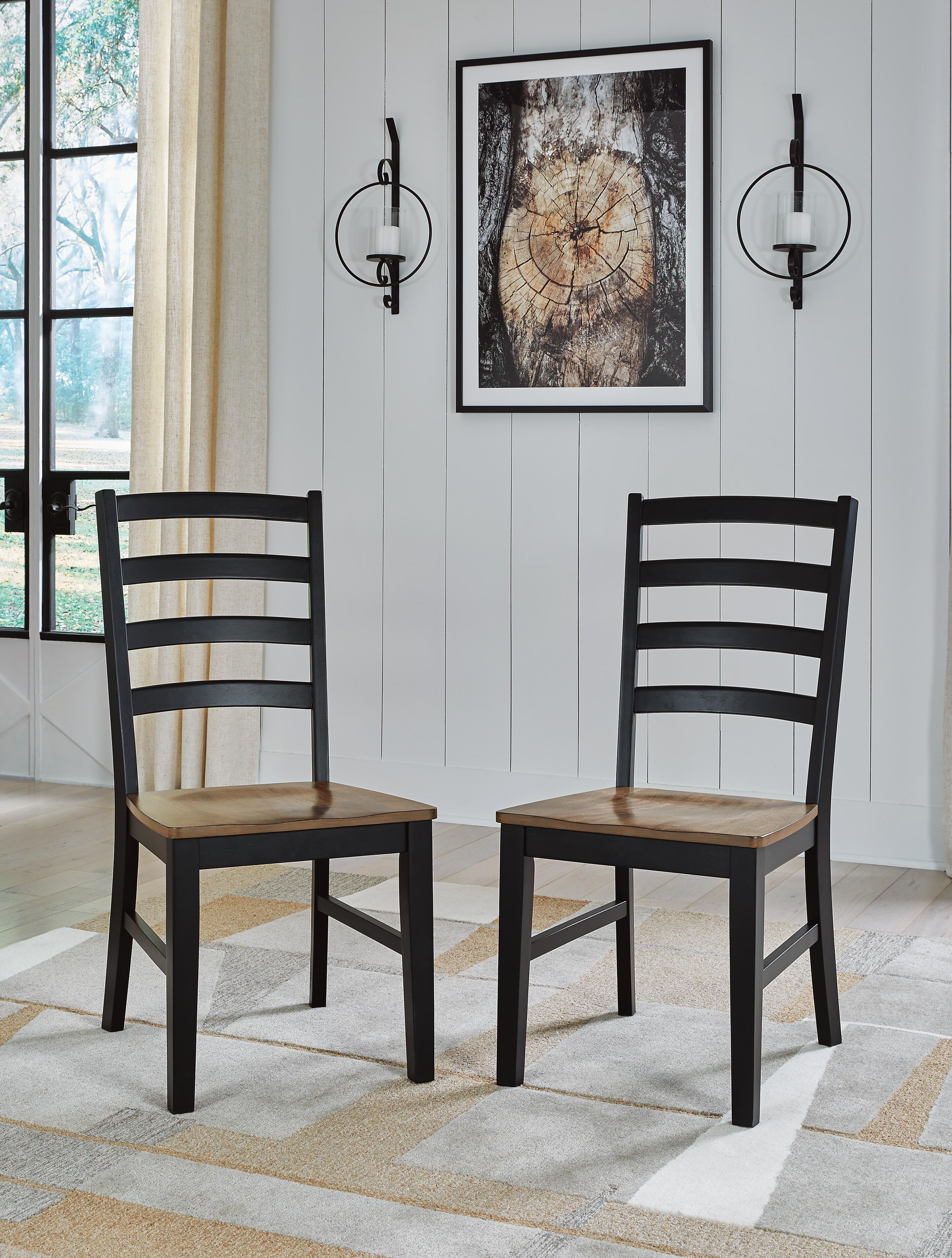 Click here for Wildenauer Dining Chair  Brown/Black prices