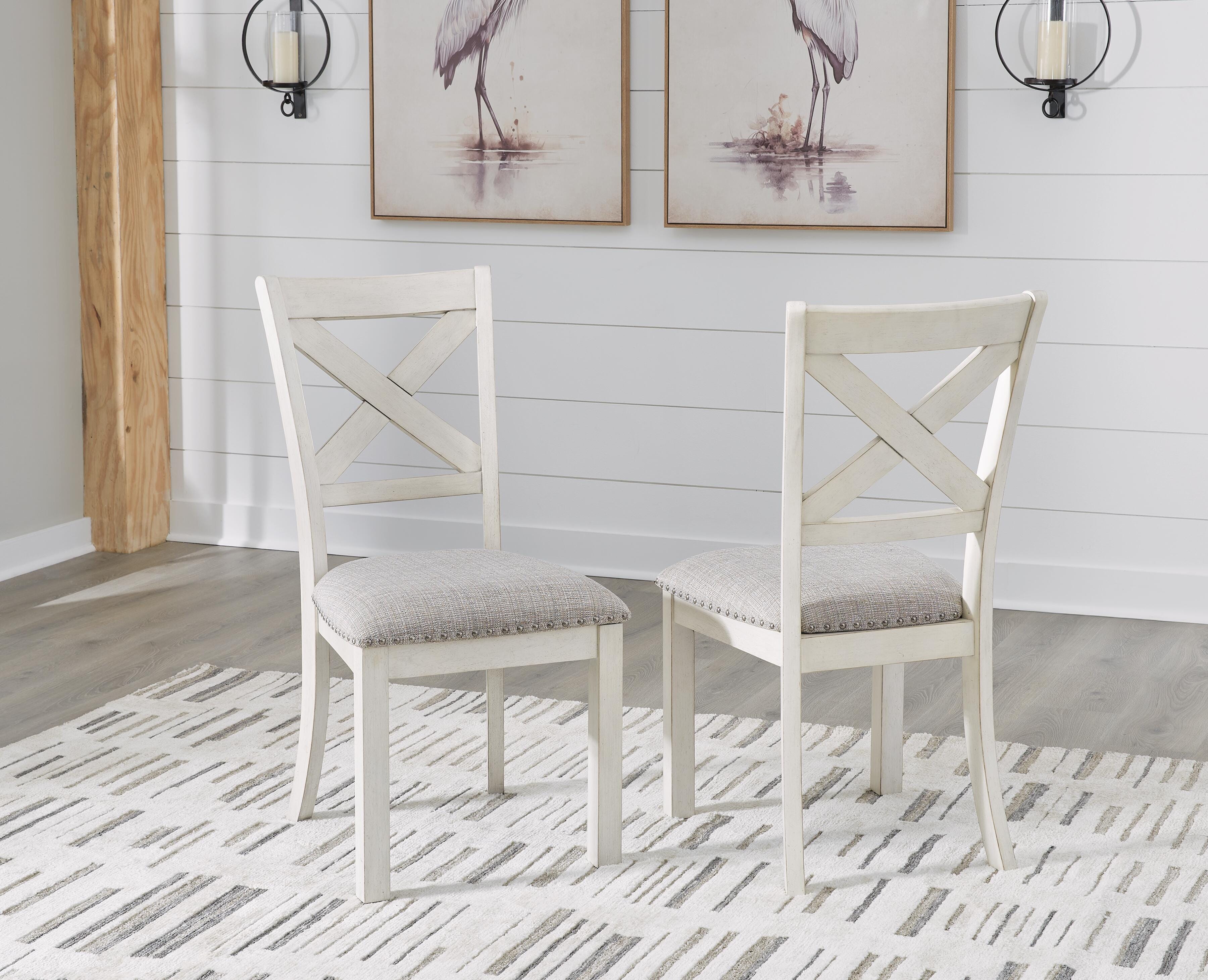 Click here for Robbinsdale Dining Chair  Antique White prices