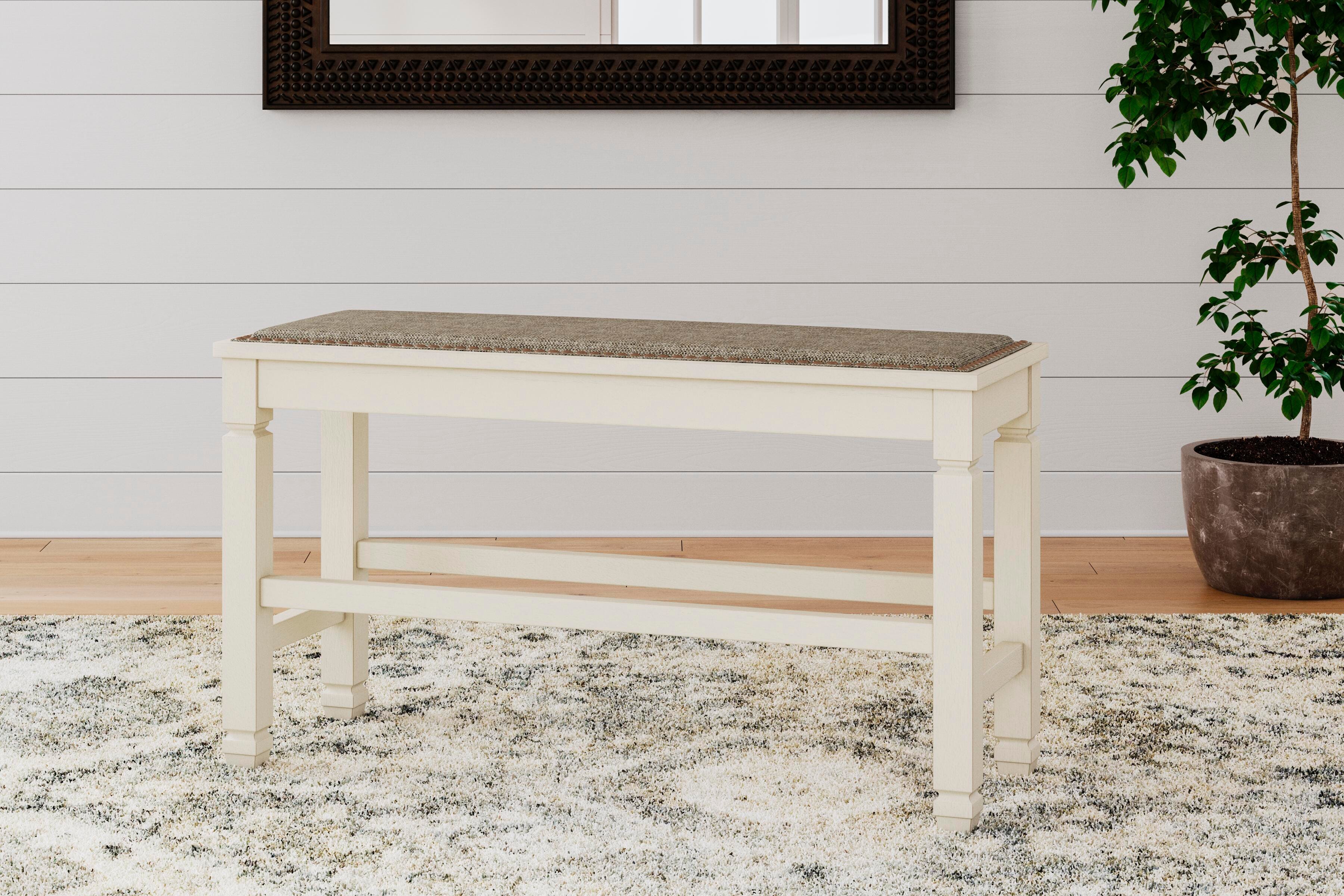 Click here for Bolanburg 42 Counter Height Upholstered Dining Ben... prices