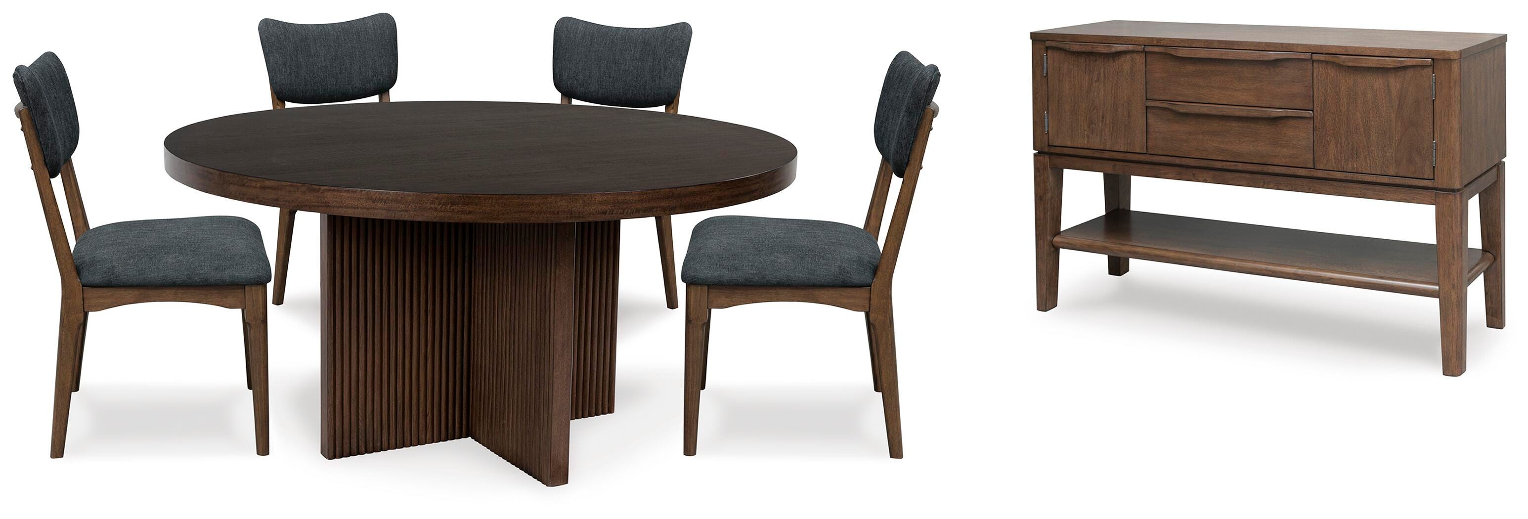 Click here for Korestone Dining Table and 4 Chairs with Storage... prices