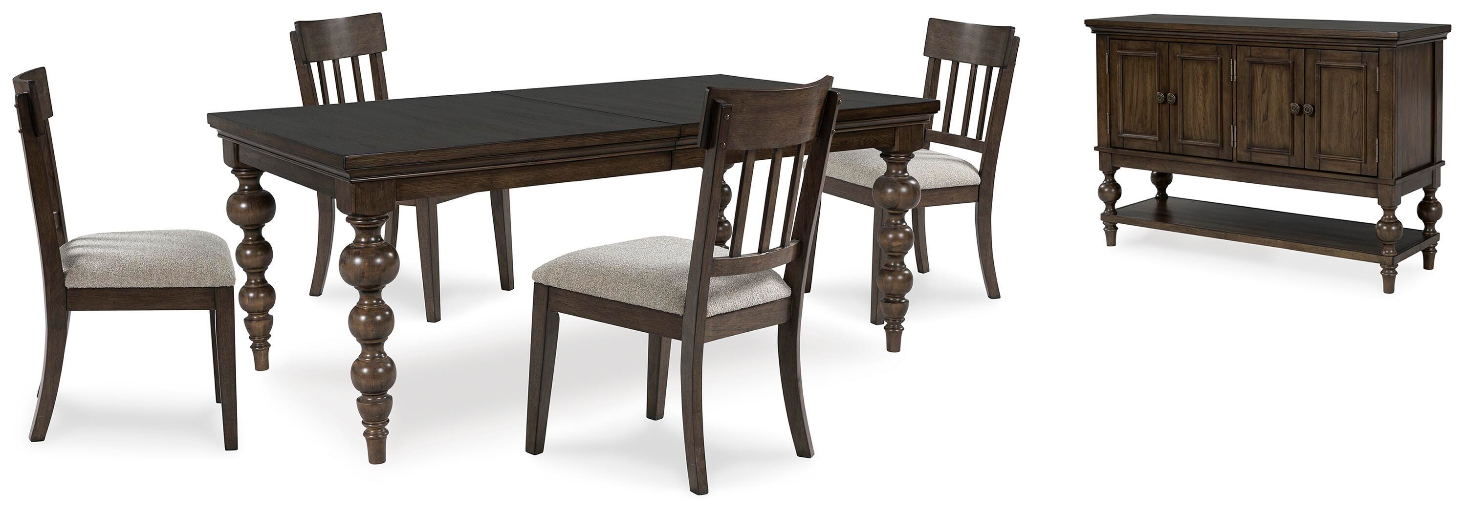 Click here for Veramond Dining Table and 4 Chairs with Storage  D... prices