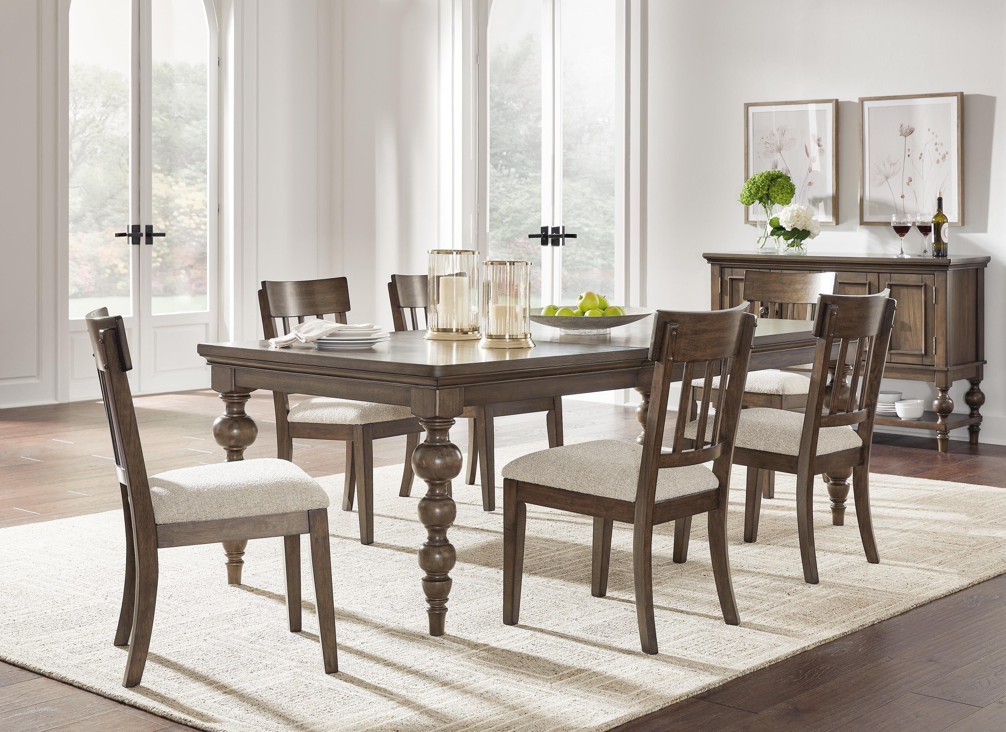 Click here for Veramond Dining Table and 6 Chairs with Storage  D... prices