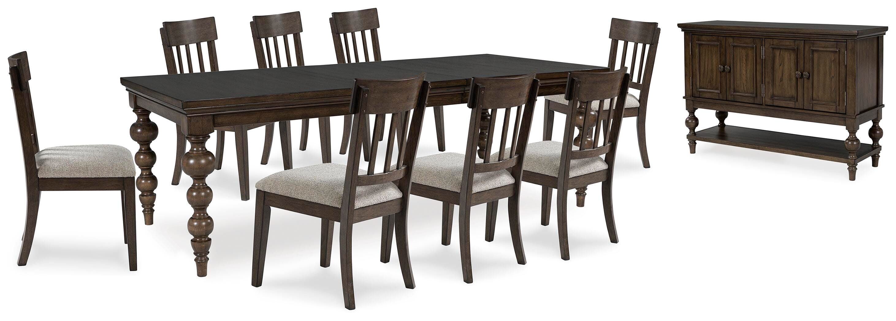 Click here for Veramond Dining Table and 8 Chairs with Storage  D... prices