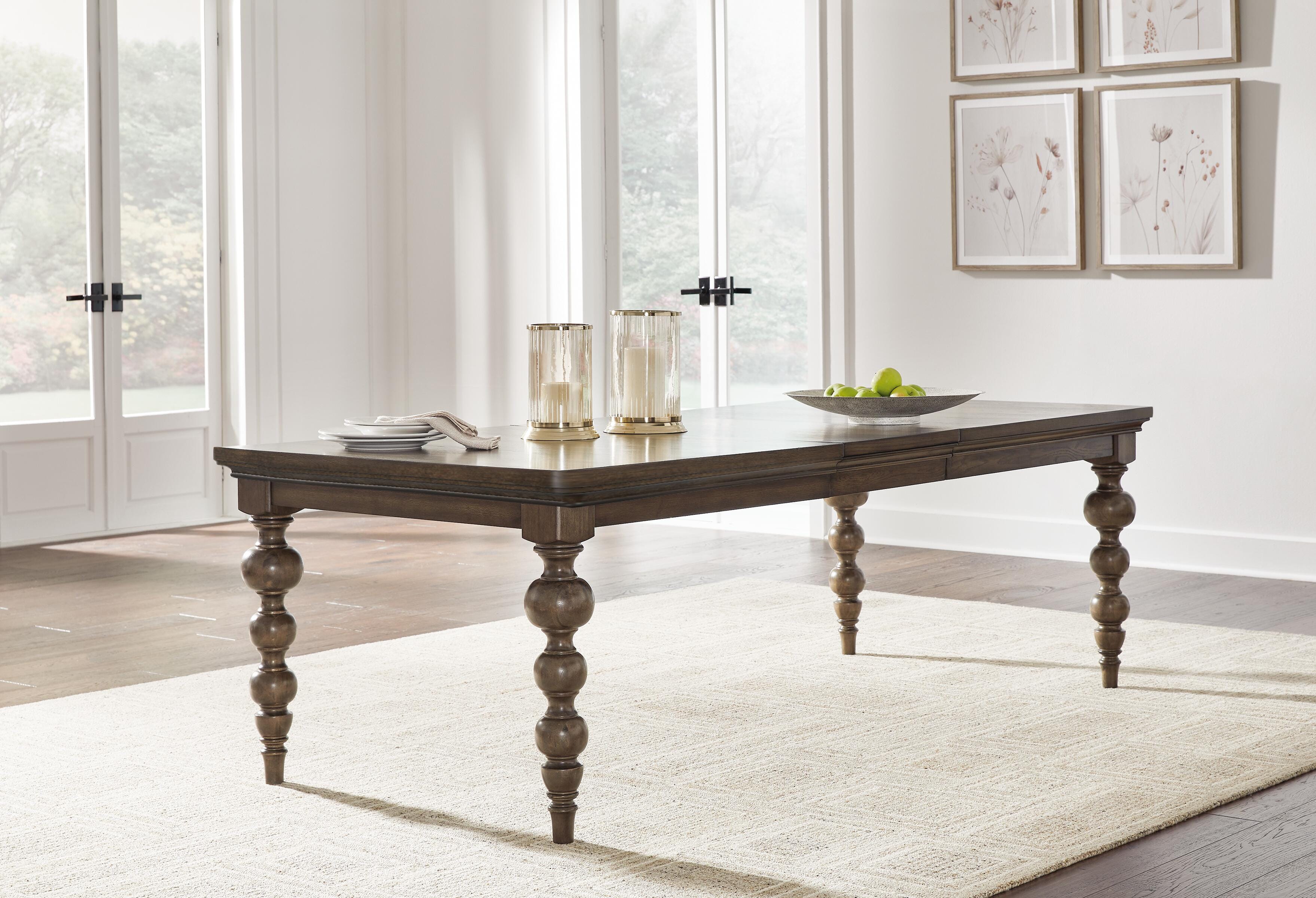 Click here for Veramond 72-90 Extendable Dining Table  Dark Brown... prices