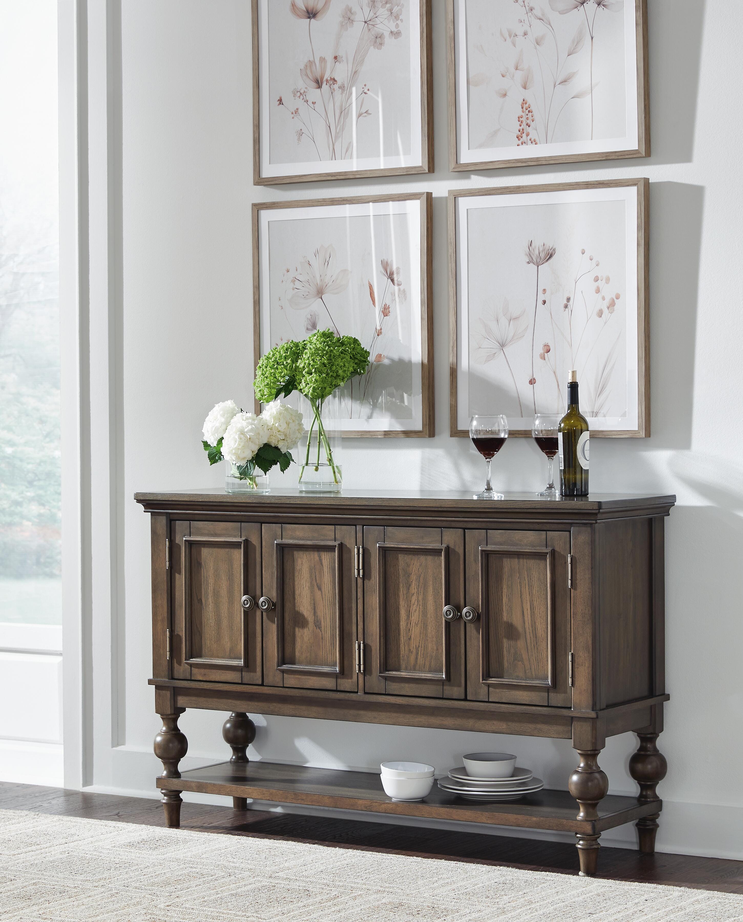 Click here for Veramond Dining Server  Dark Brown prices