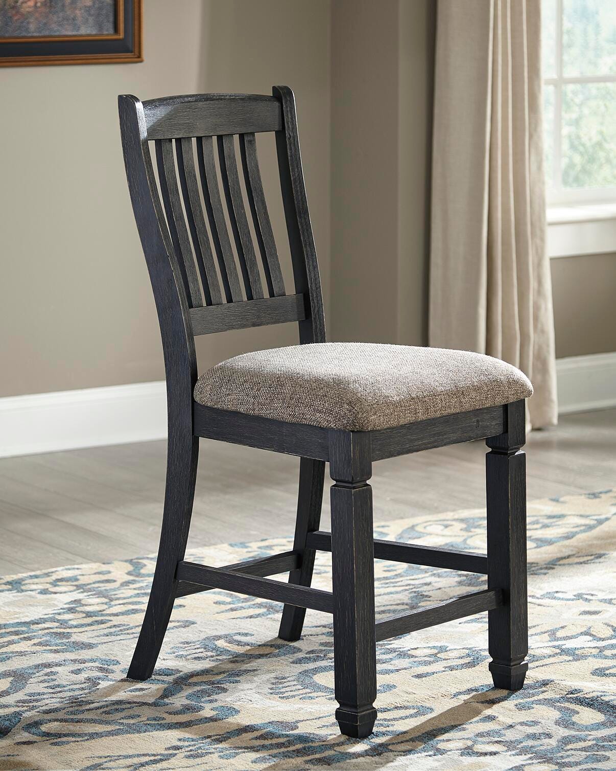 Click here for Tyler Creek Upholstered Counter Height Bar Stool... prices