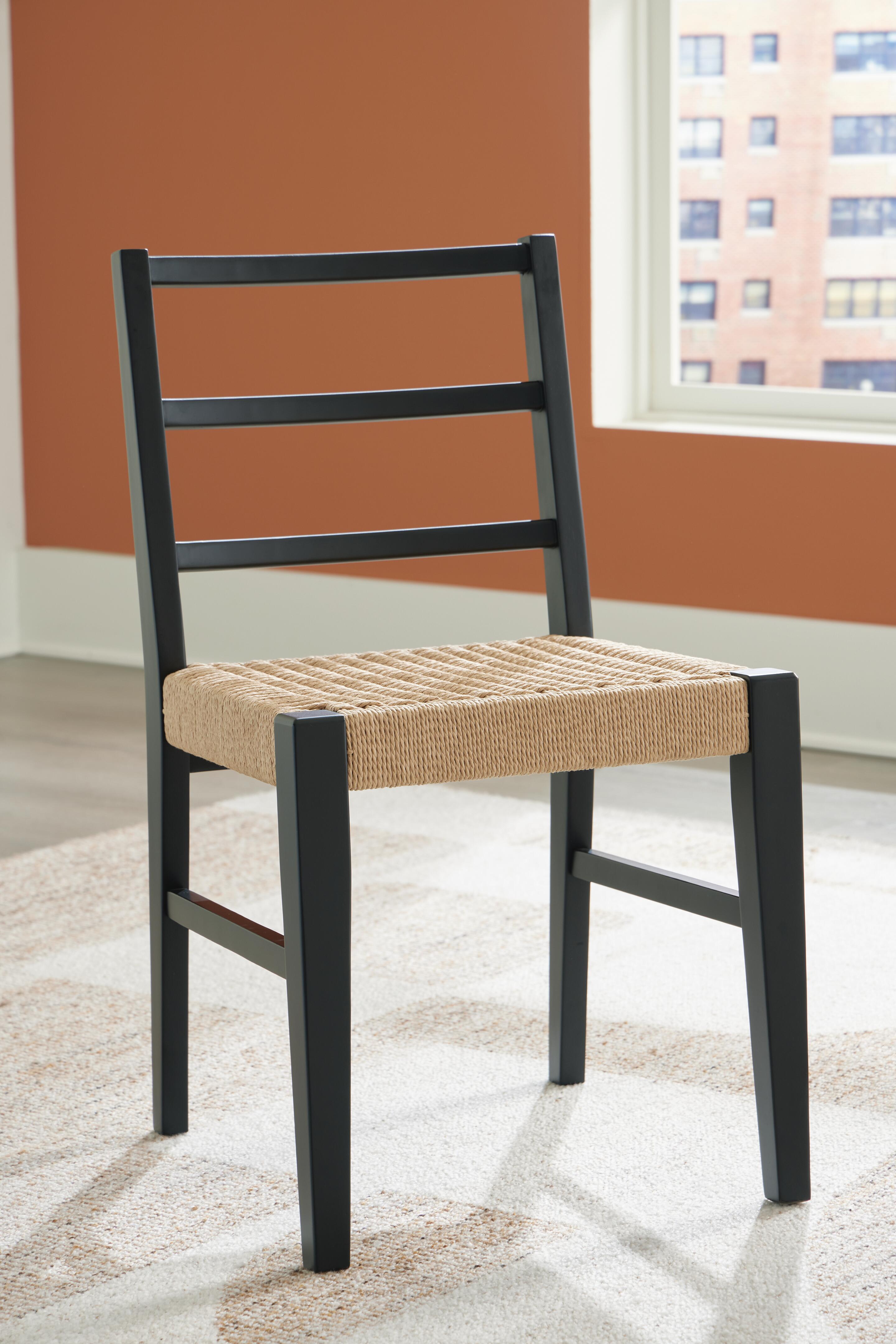 Click here for Isanti Dining Chair  Light Brown/Black prices