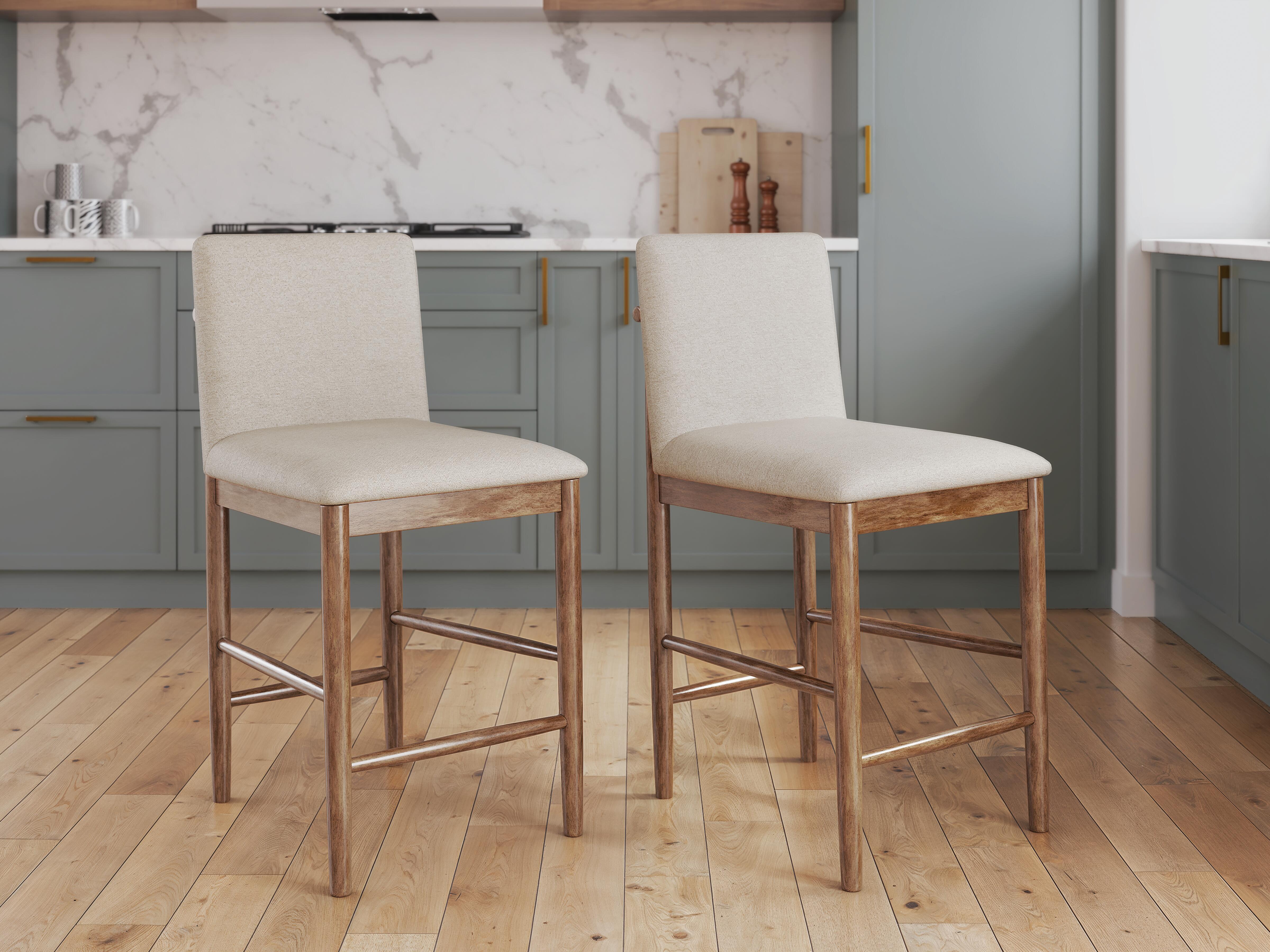 Click here for Isanti Counter Height Barstool  Light Brown prices
