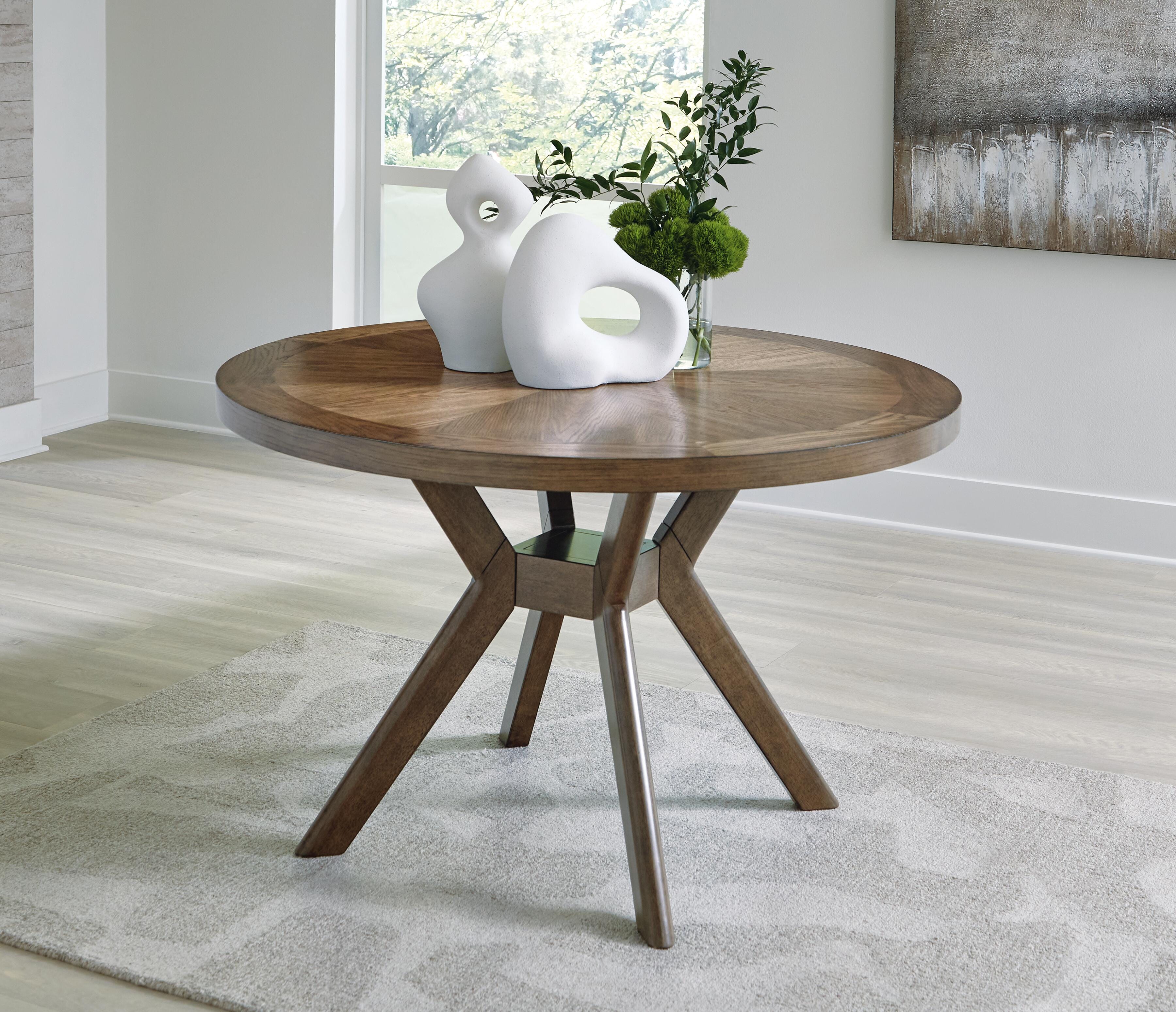 Click here for Roanhowe Dining Table  Brown  Wood prices