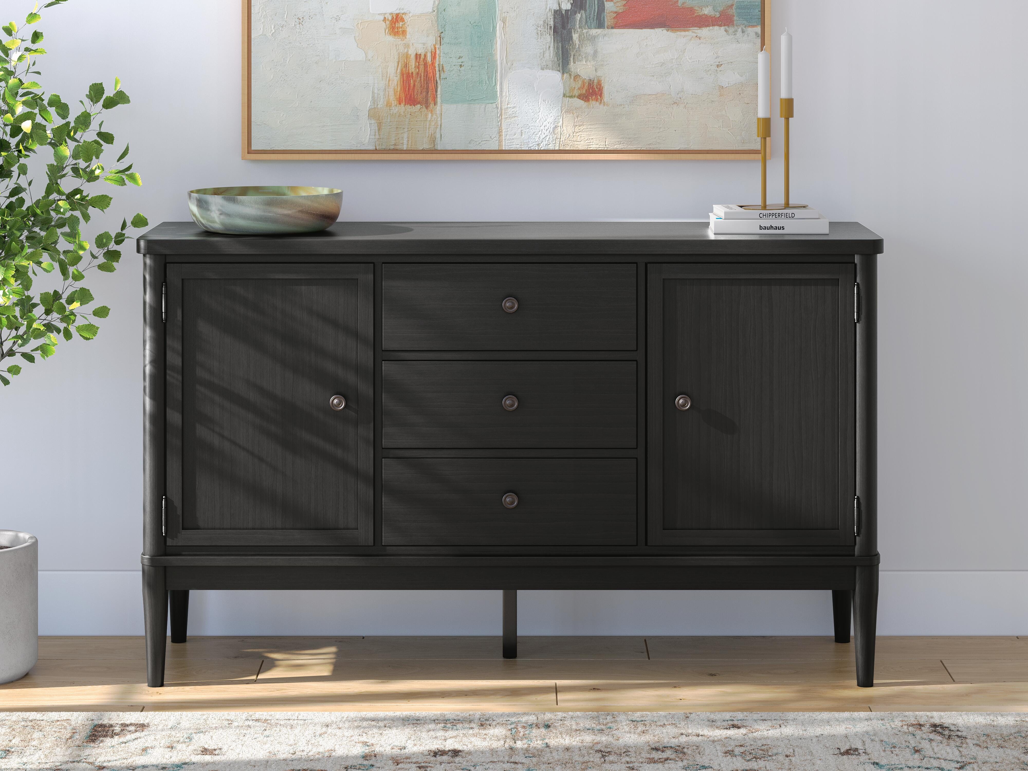 Click here for Portdown Dining Server  Black prices