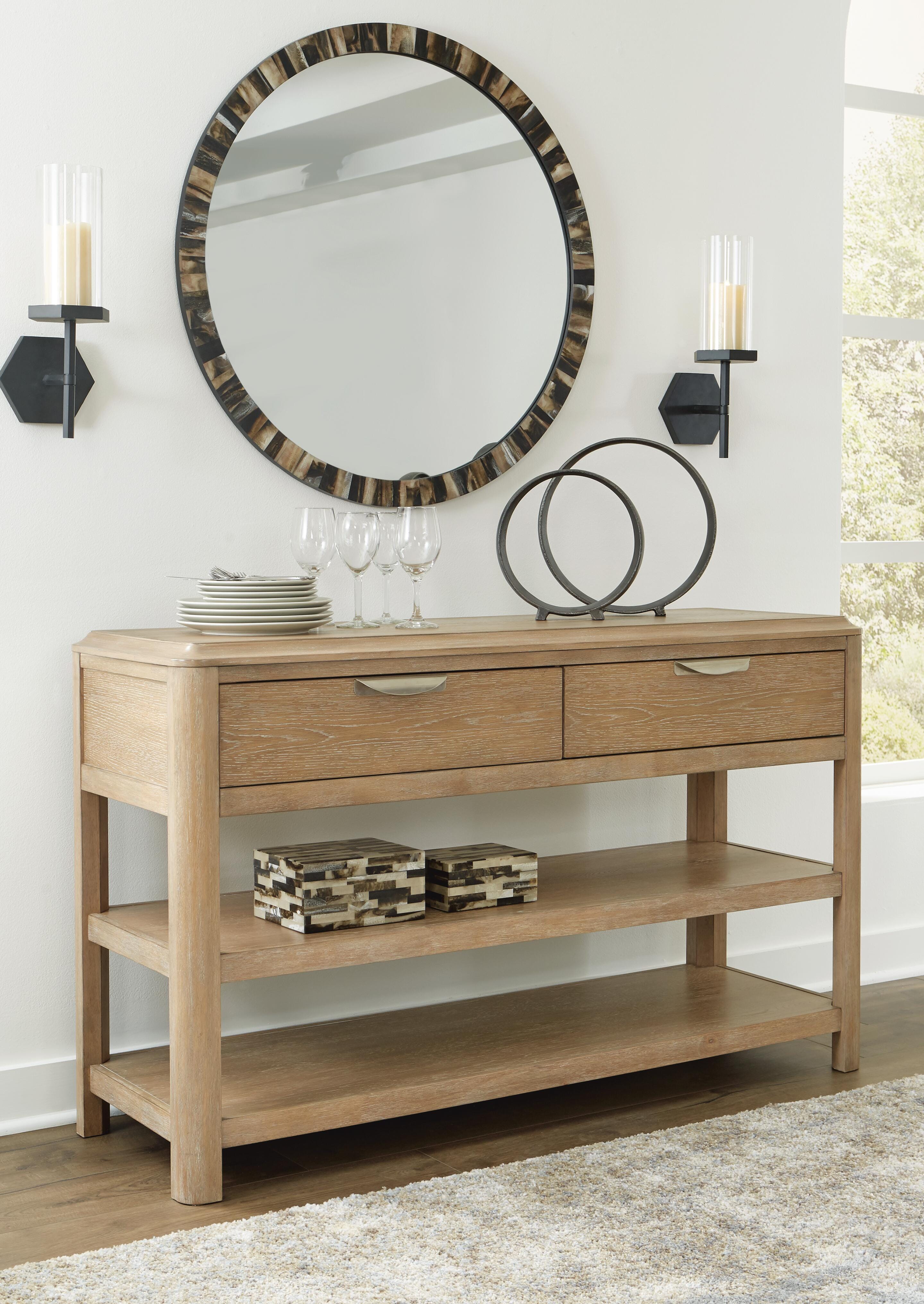 Click here for Rencott Dining Server  Light Brown prices