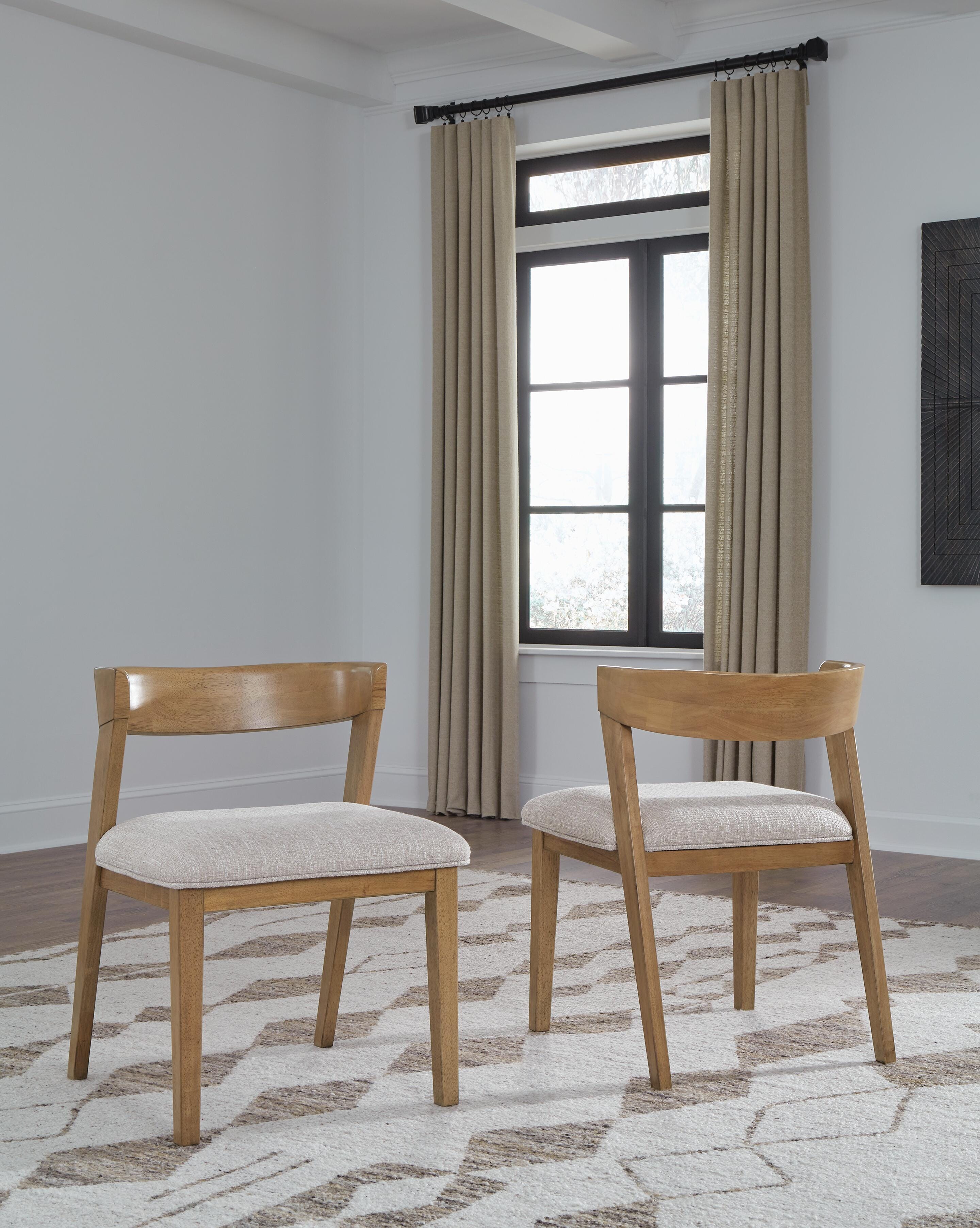 Click here for Kristiland Dining Chair  Gray/Light Brown prices