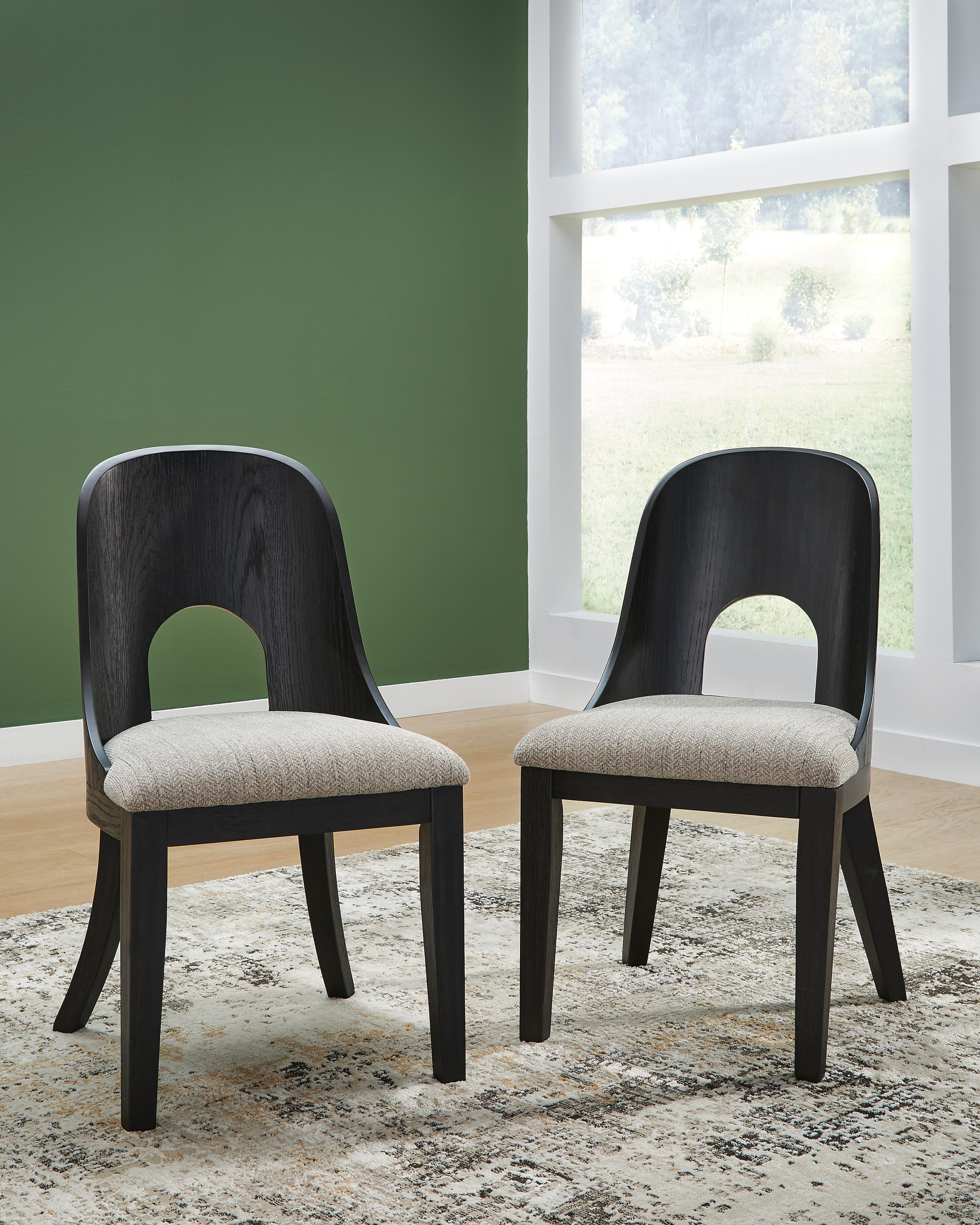 Click here for Rowanbeck Dining Chair  Gray/Black prices