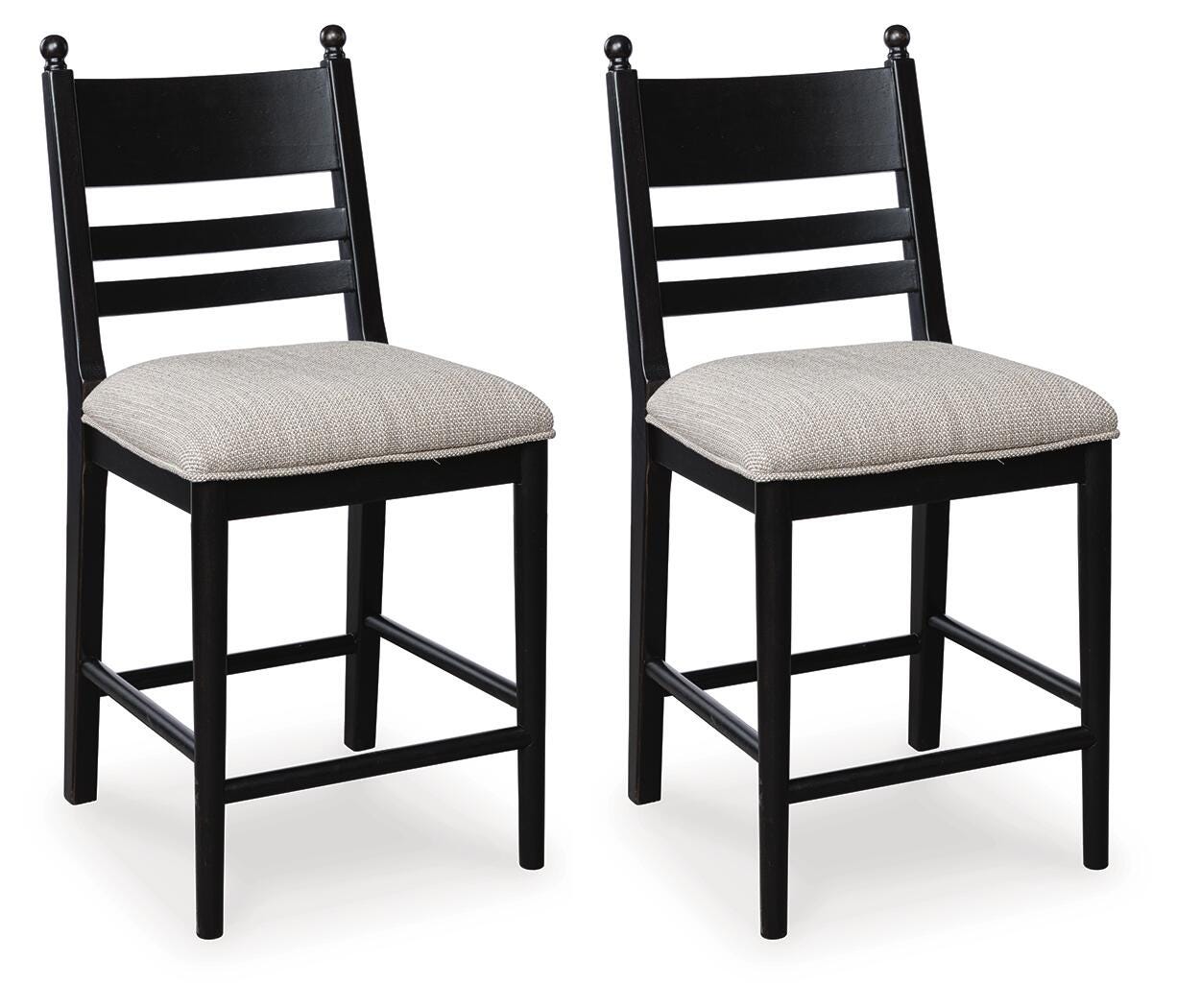Click here for Chadworth Counter Height Barstool  Black prices