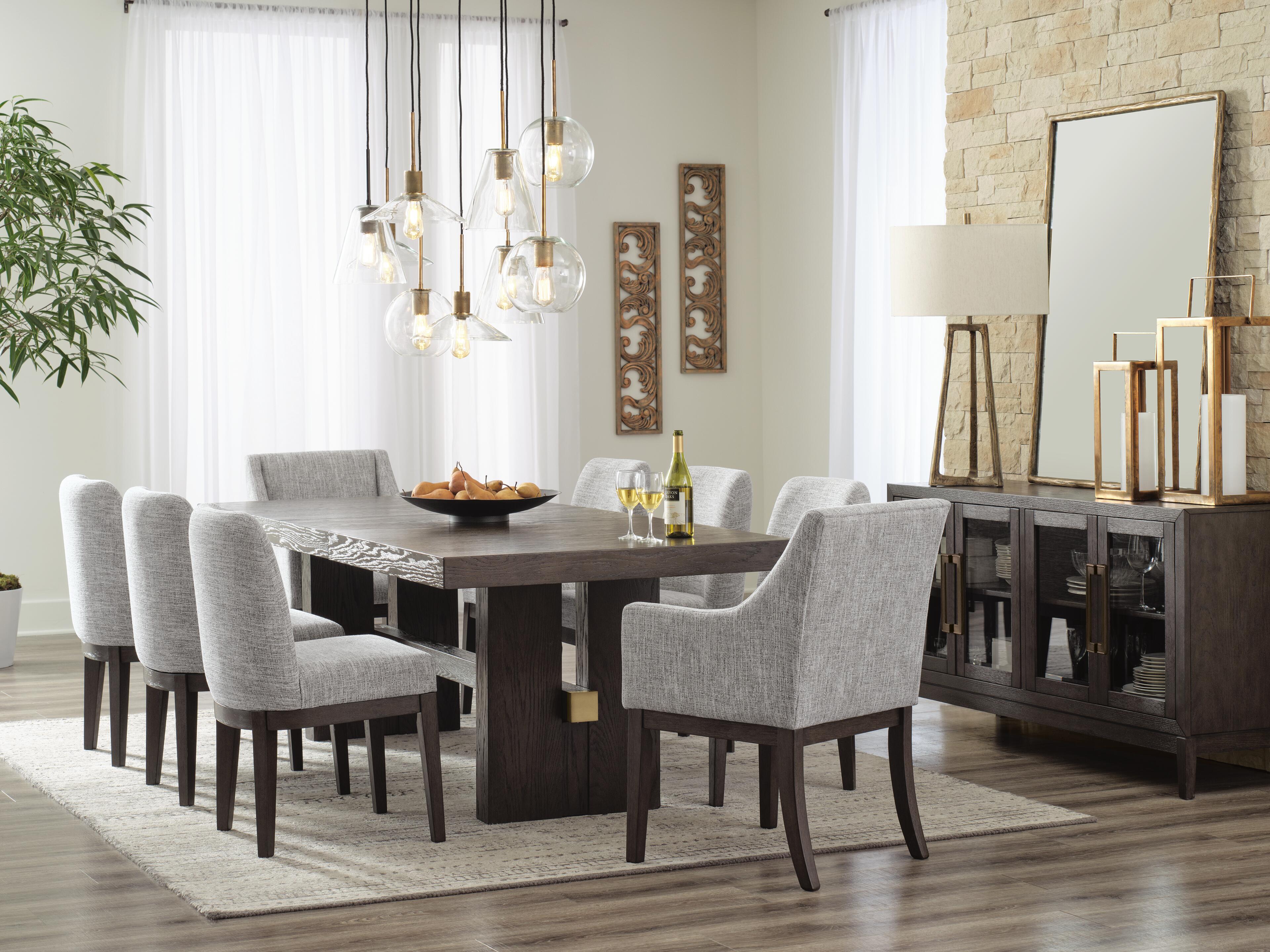Click here for Burkhaus Dining Table and 8 Chairs with Storage  D... prices