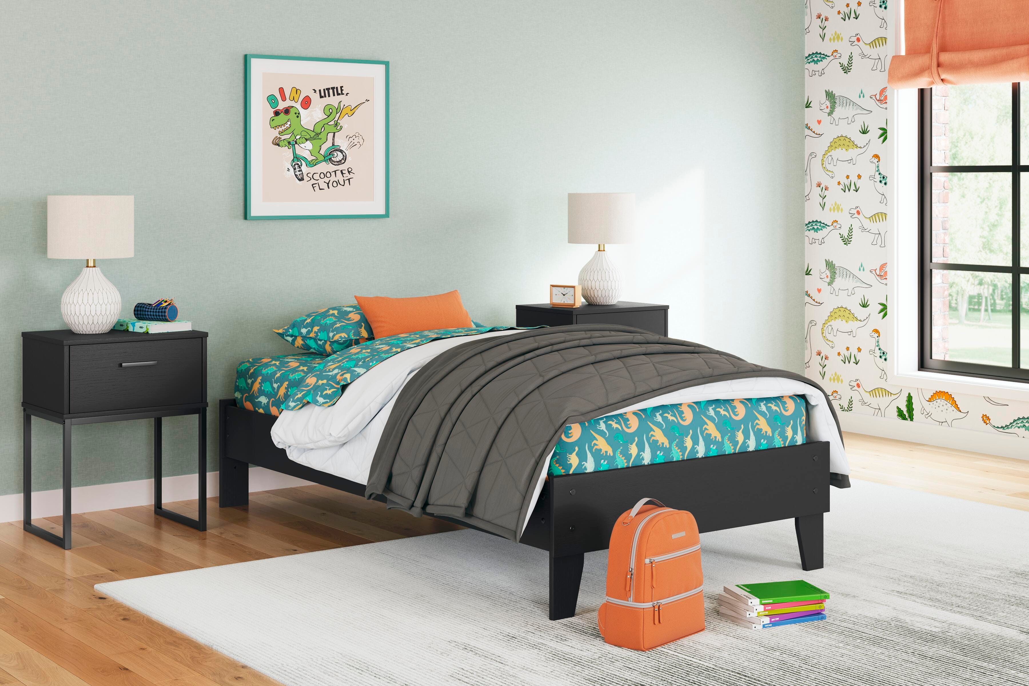 Click here for Socalle Platform Bed  Black prices